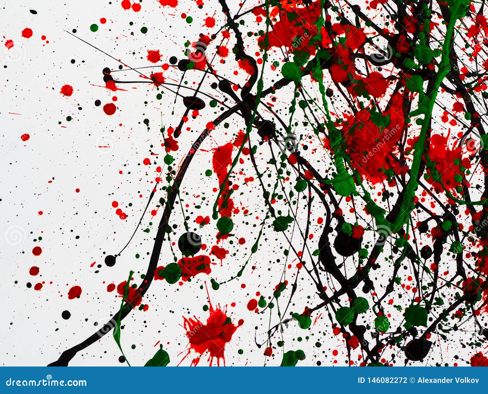 Splashes on Red and Black and Green Paint Stock Photo - Image of ... Splashes on Red and Black and Green Paint Stock Photo - Image of ...