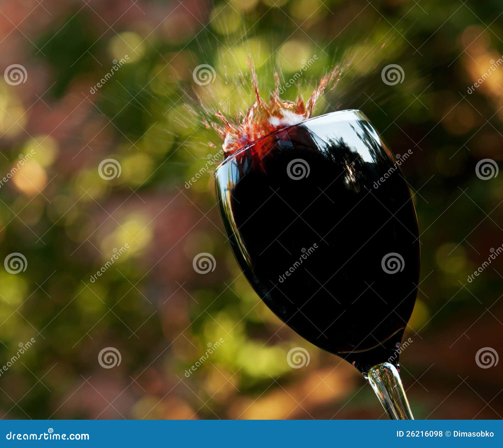 Splashes of red wine stock photo. Image of green, alcohol - 26216098