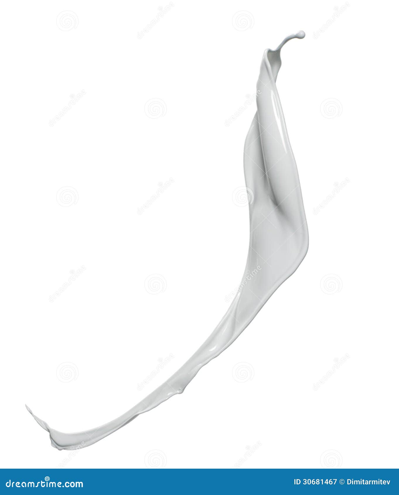 Splashes of white paint stock image. Image of flow, painting - 30681467