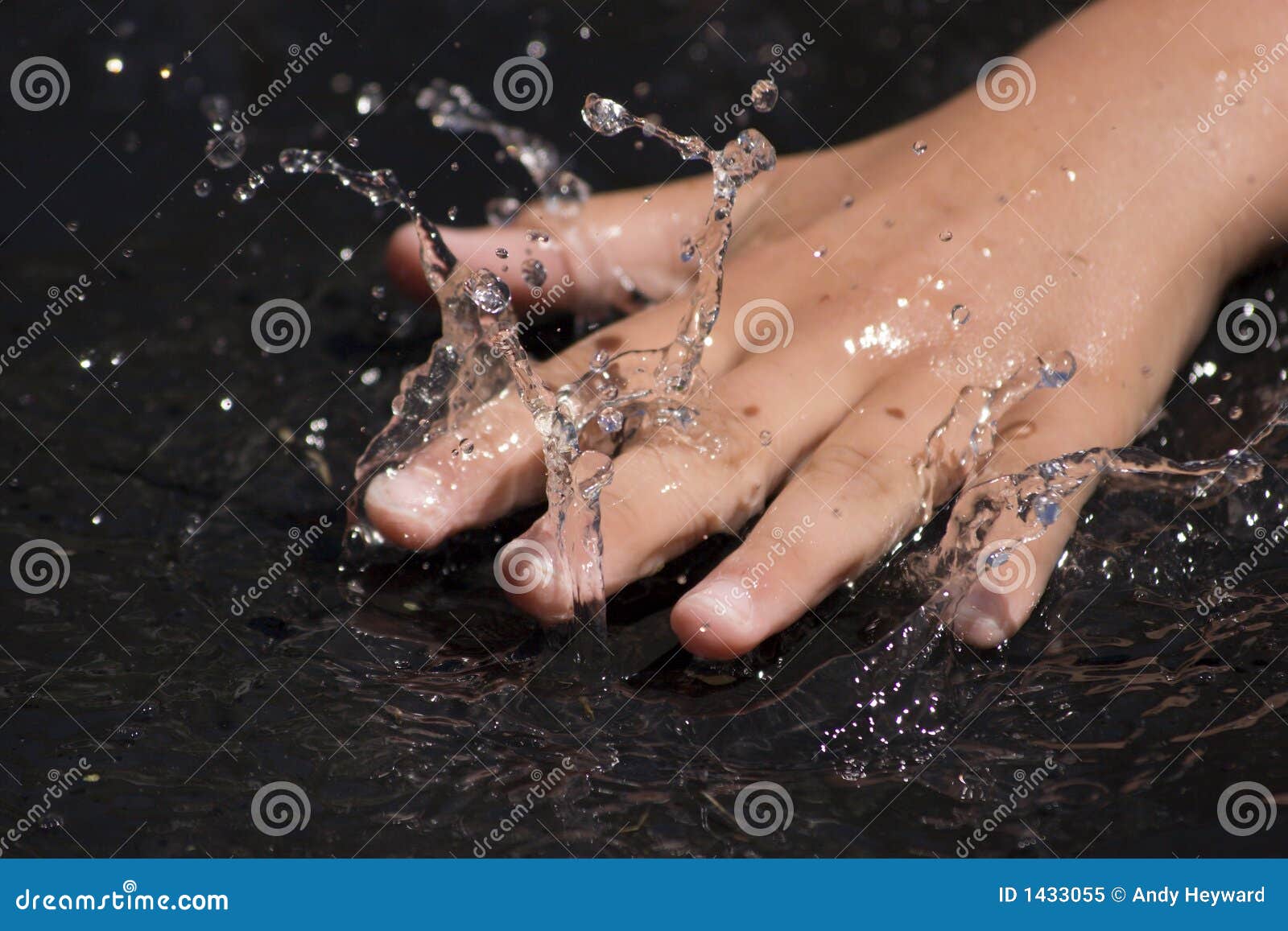 Splashing 02 stock image. Image of slap, liquid, fingers - 1433055