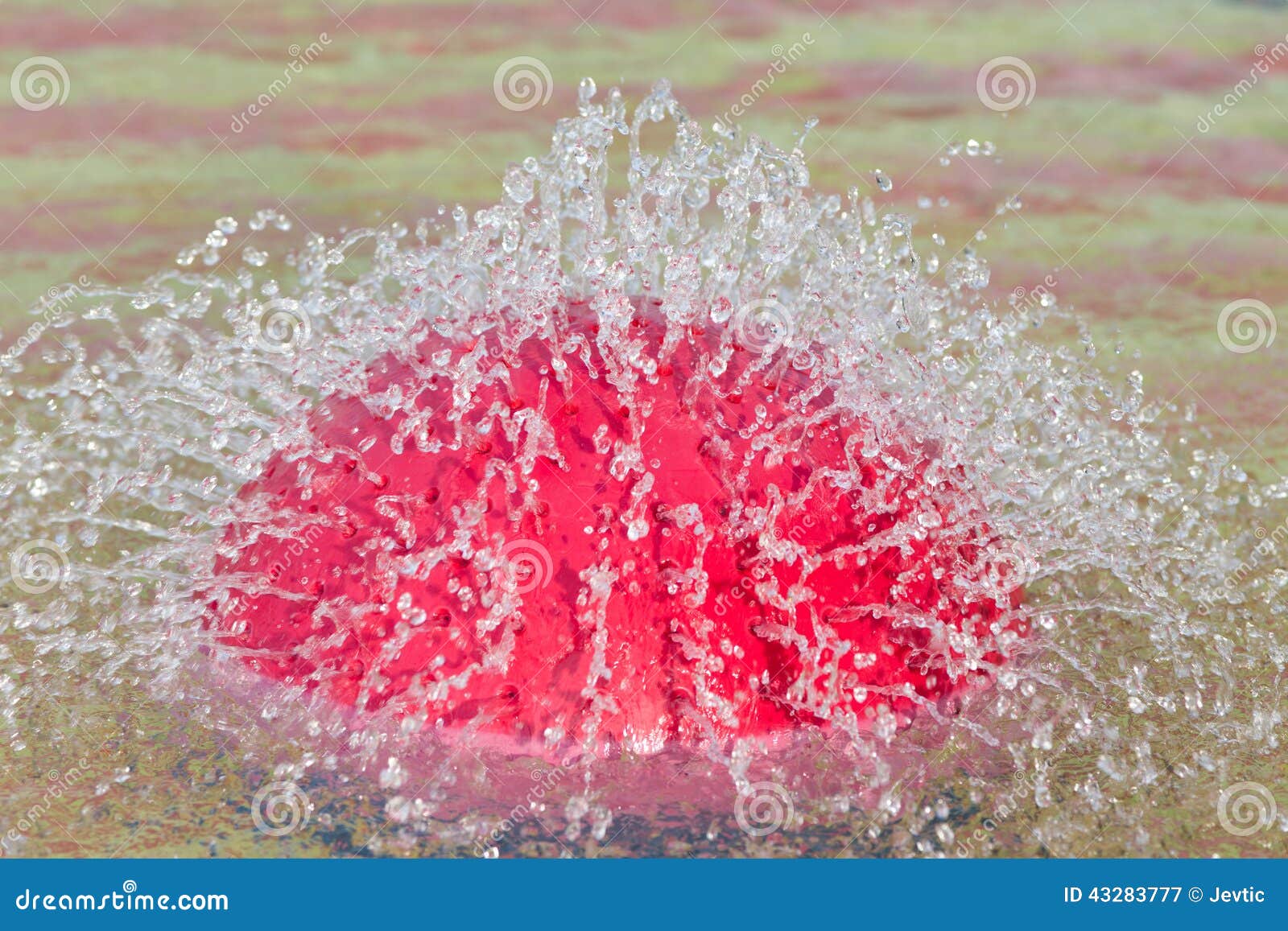 Splashing ball stock image. Image of refreshing, rain - 43283777