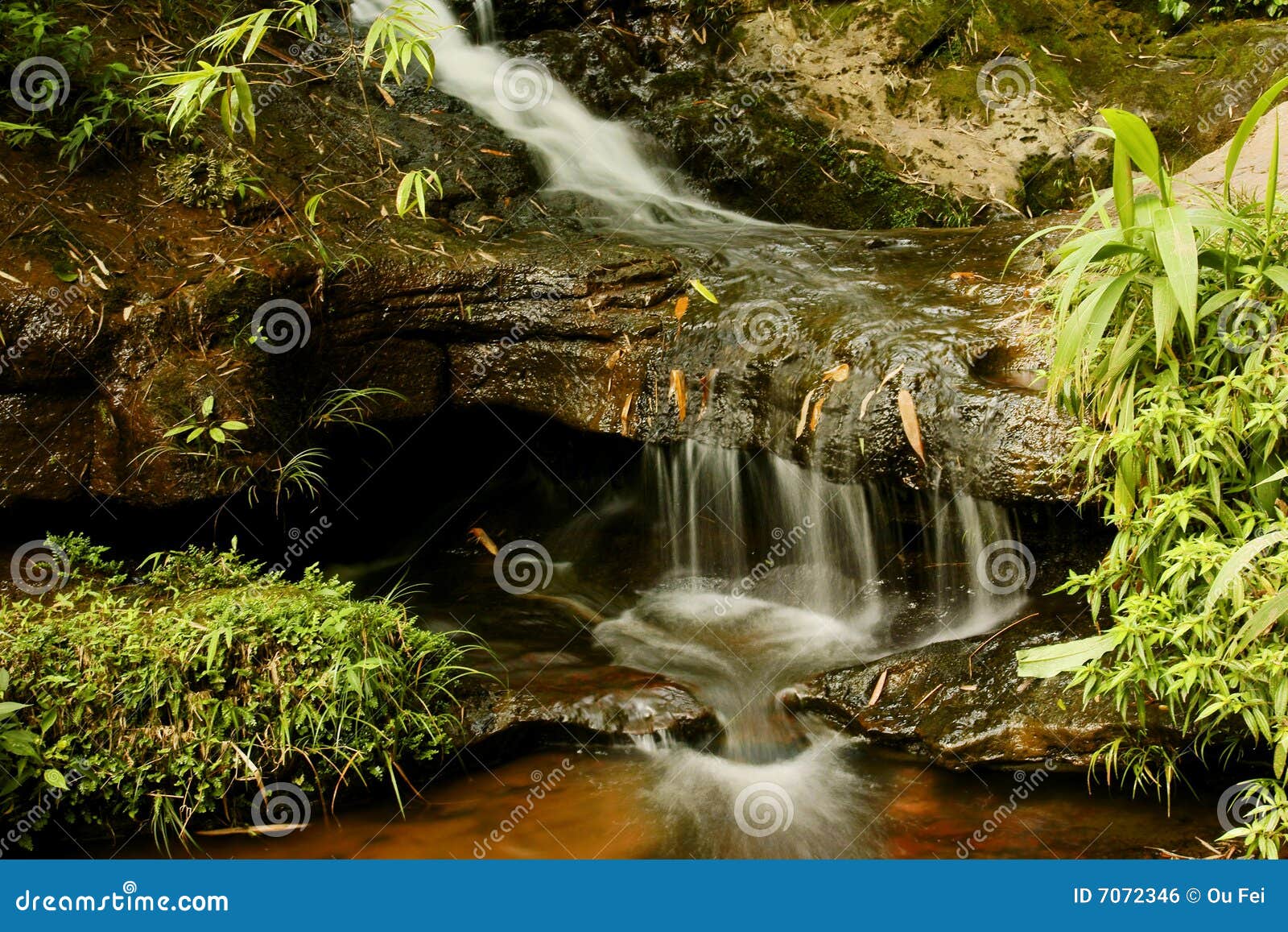 Splashing brook water stock photo. Image of splashing - 7072346