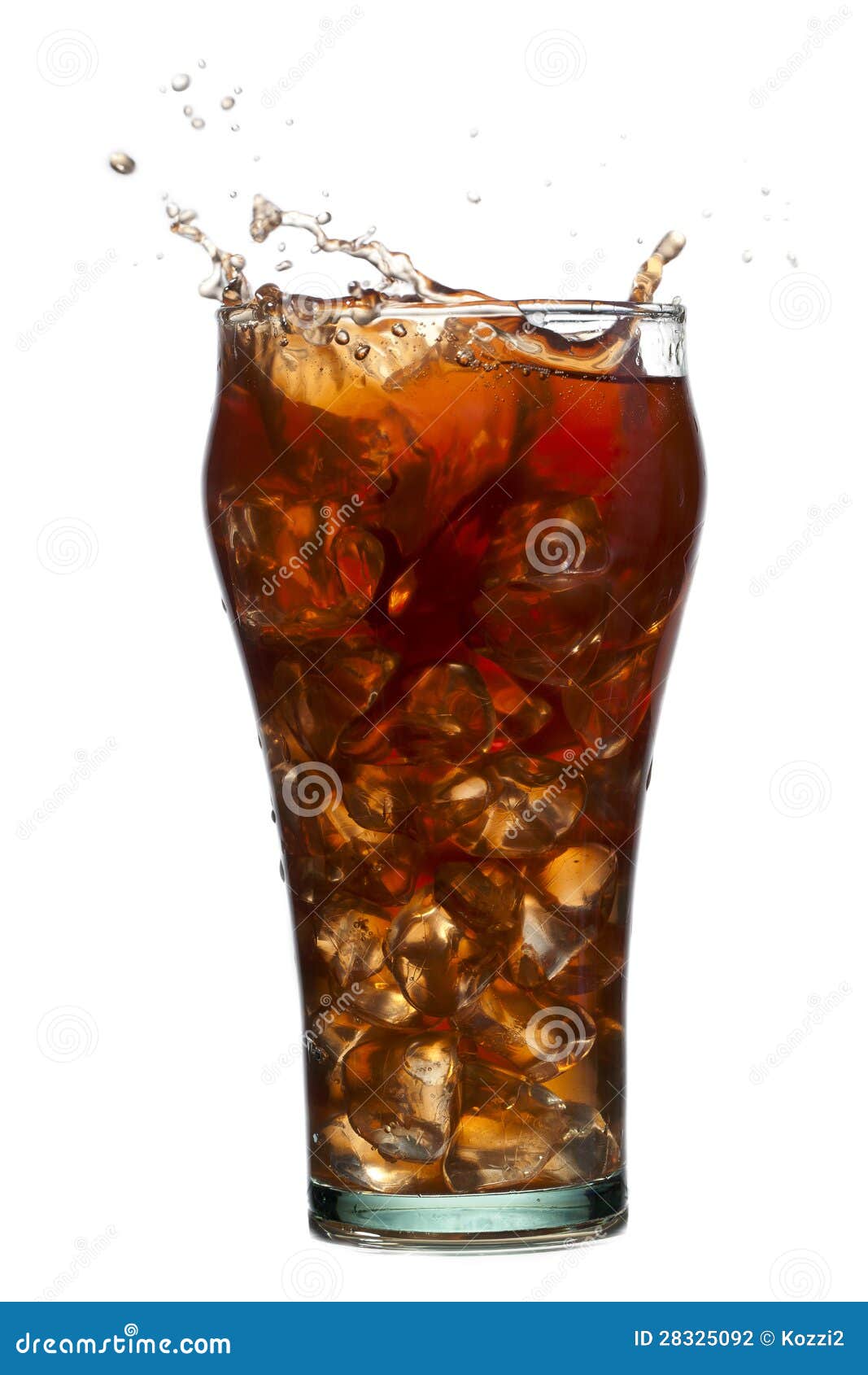 Splashing cola drink stock photo. Image of cold, coke - 28325092