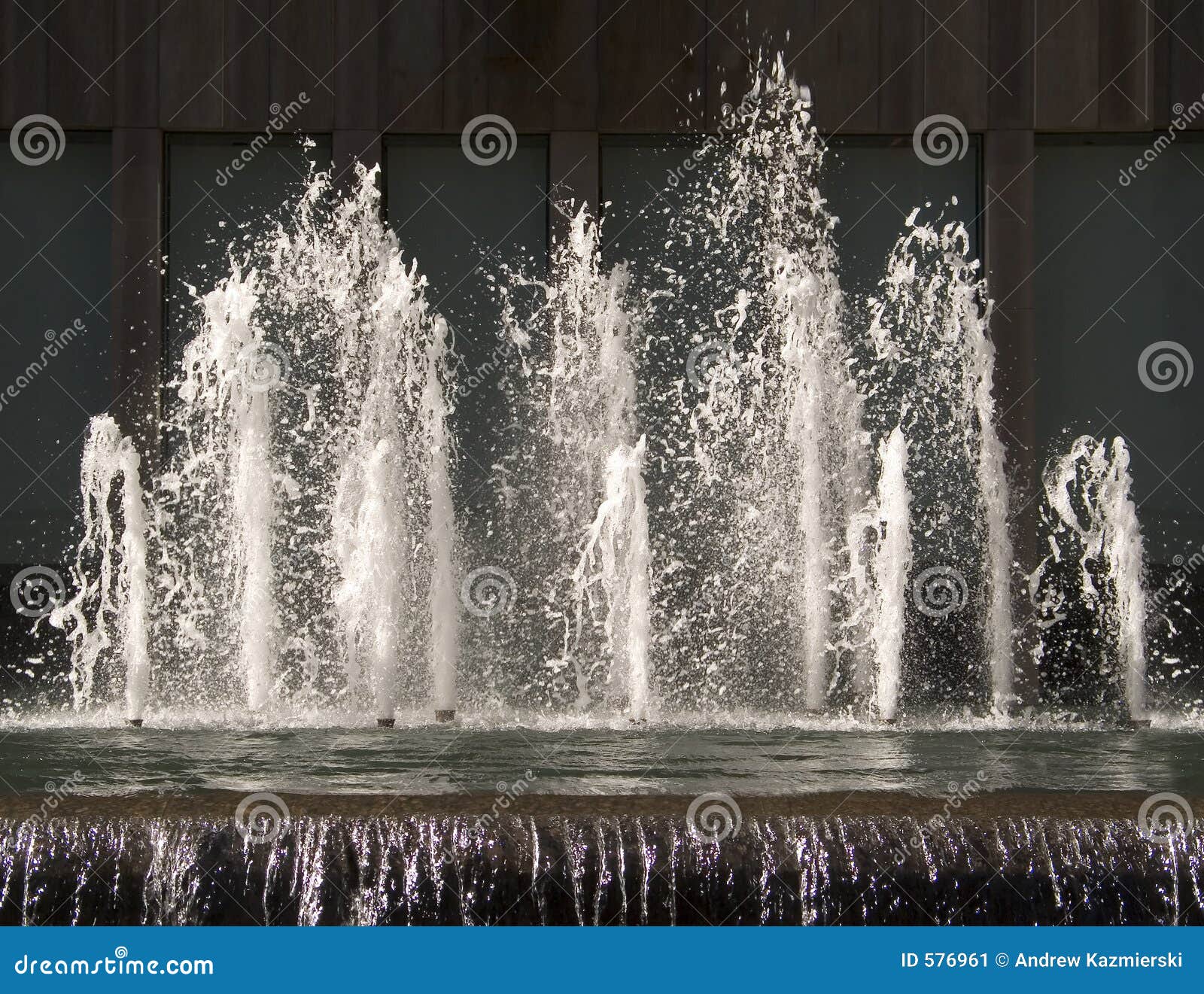 Splashing Fountains stock image. Image of droplets, splash - 576961