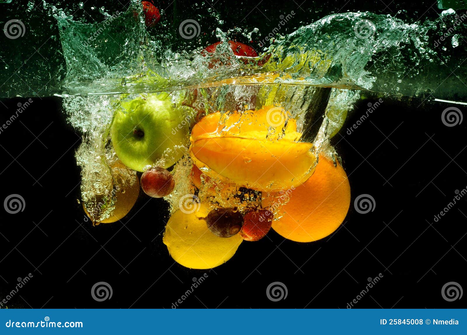 Fruit Splash Stock Image | CartoonDealer.com #58839793