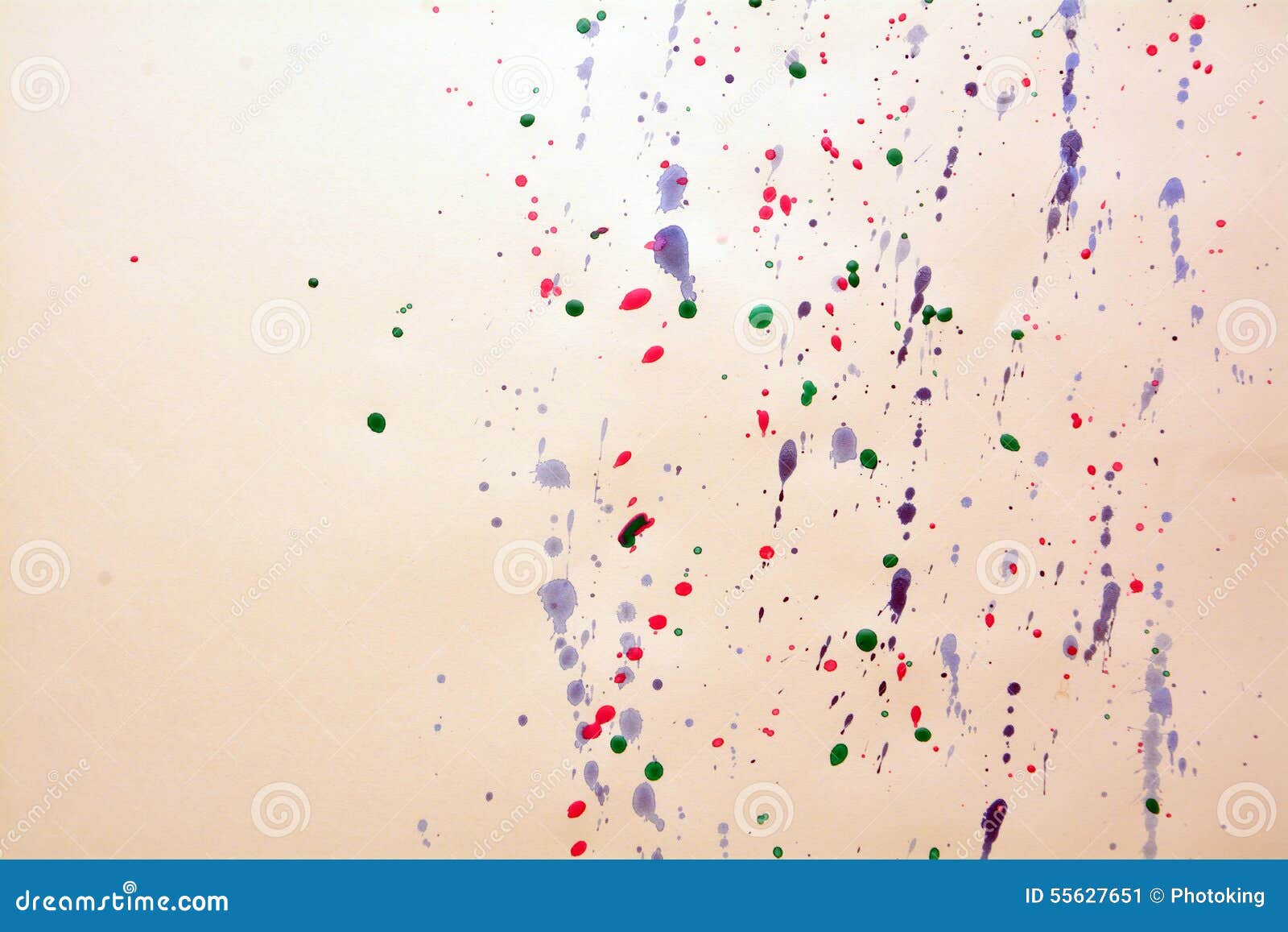 Splashing of Ink Color Drop Stock Image - Image of space, colorful ...