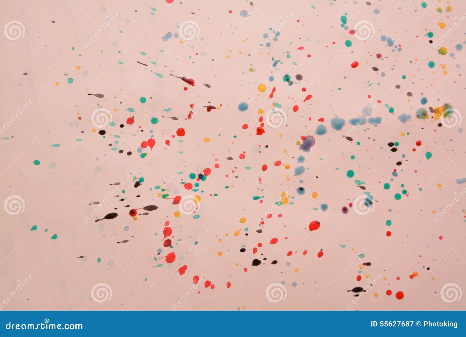 Splashing of Ink Color Drop Stock Image - Image of grunge, magenta ...