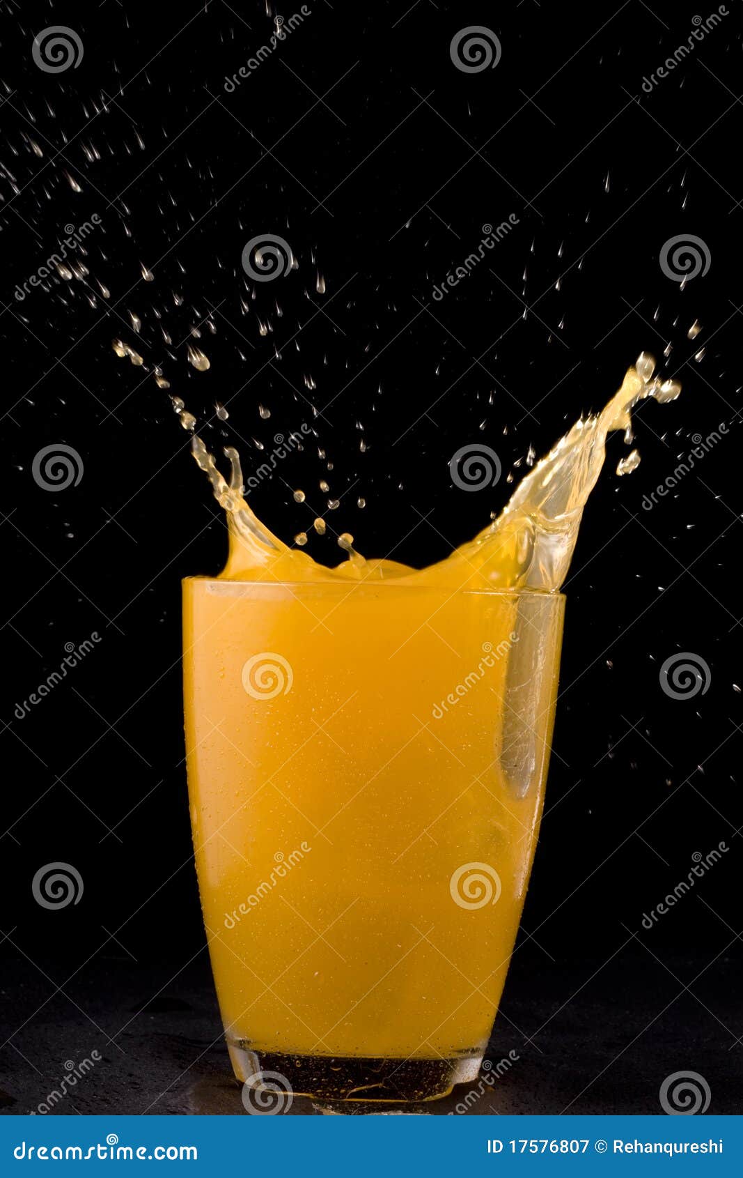 Splashing juice stock image. Image of splash, orange - 17576807