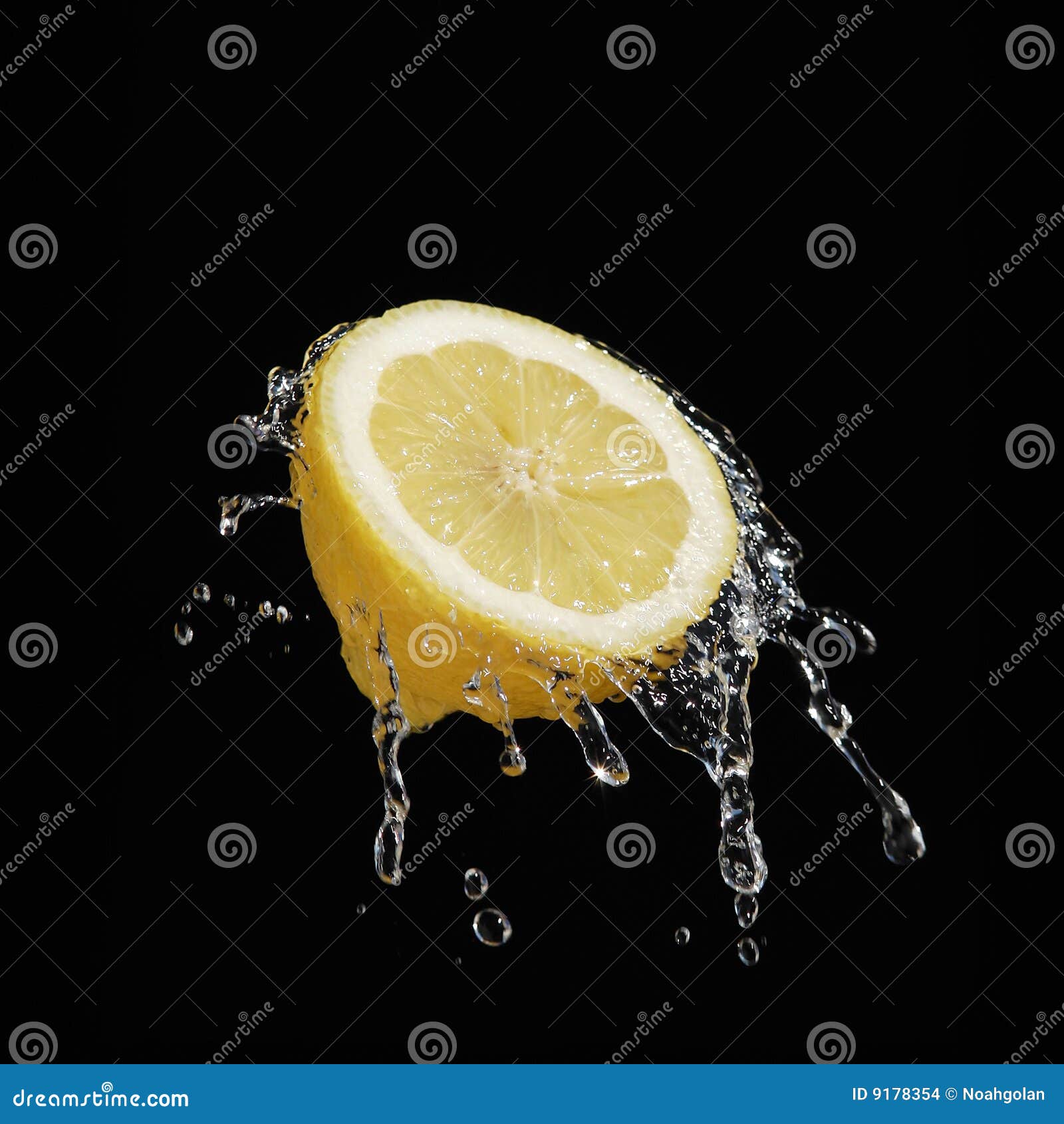 Splashing lemon stock photo. Image of drops, green, drop - 9178354