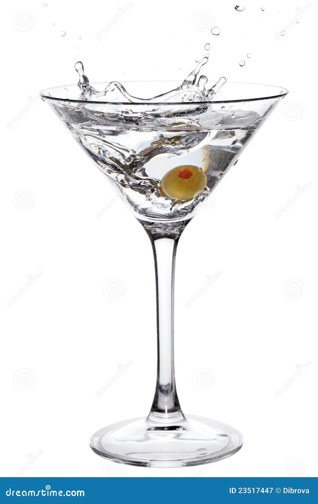 Splashing Martini stock image. Image of cocktail, glass - 23517447