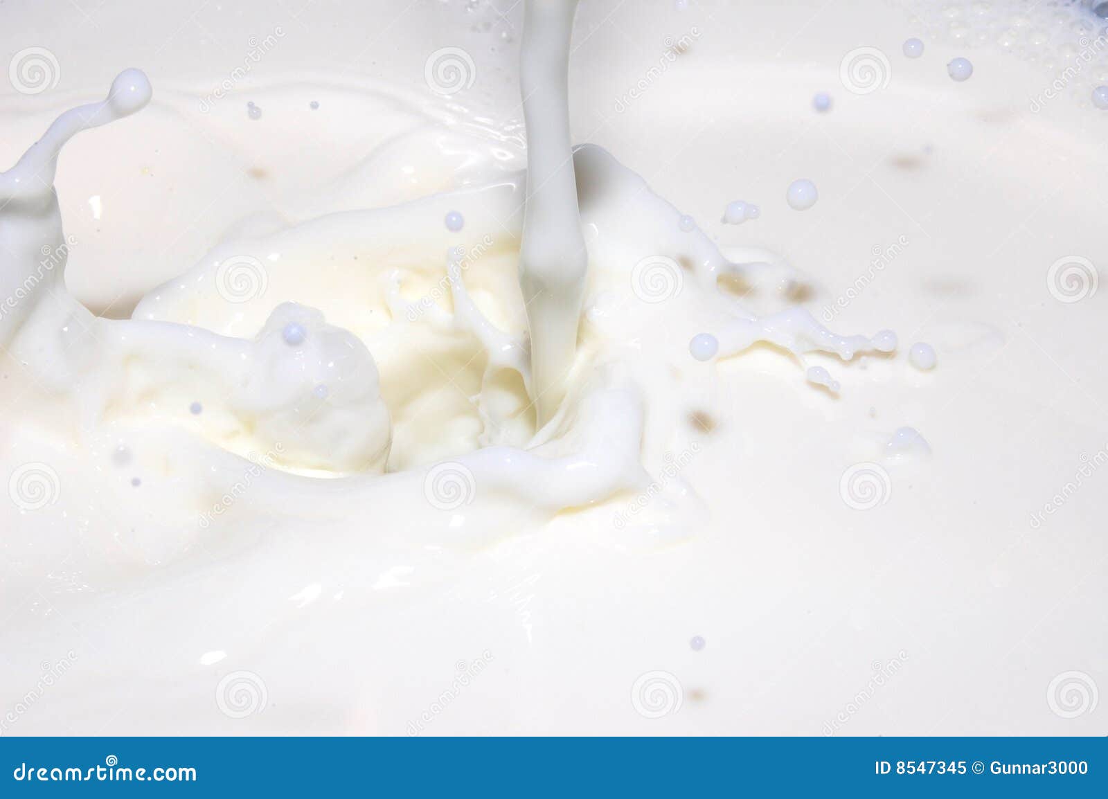 Splashing milk stock image. Image of food, sink, spatter - 8547345