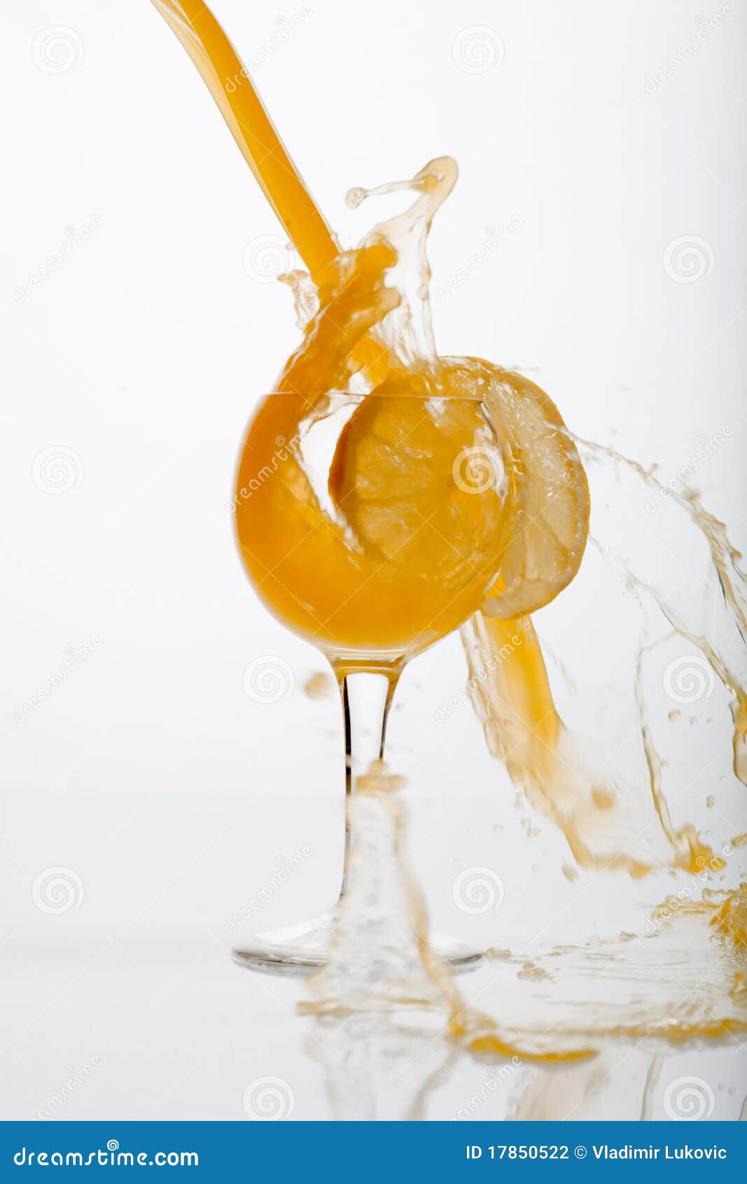 Splashing of orange juice stock photo. Image of liquid - 17850522