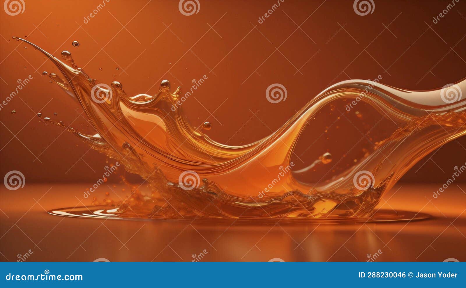 Splashing Orange Liquid Texture Background Illustration Stock ...