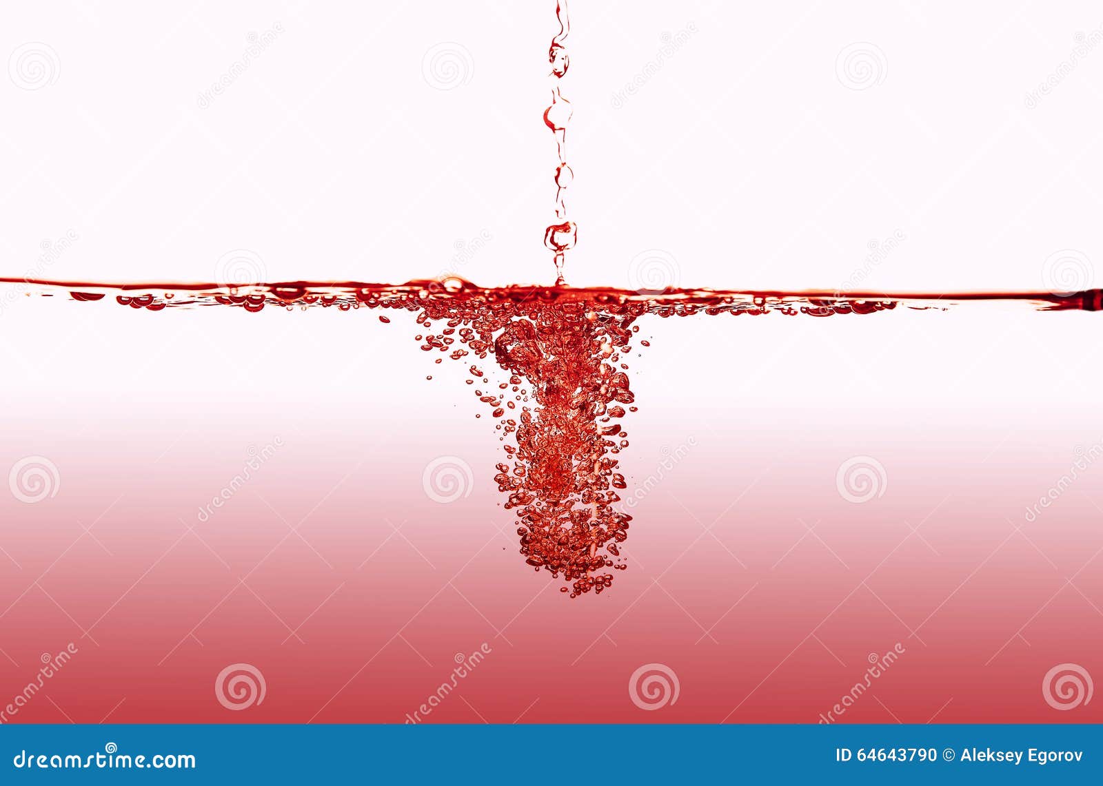 Splashing red water stock photo. Image of drink, backdrop - 64643790