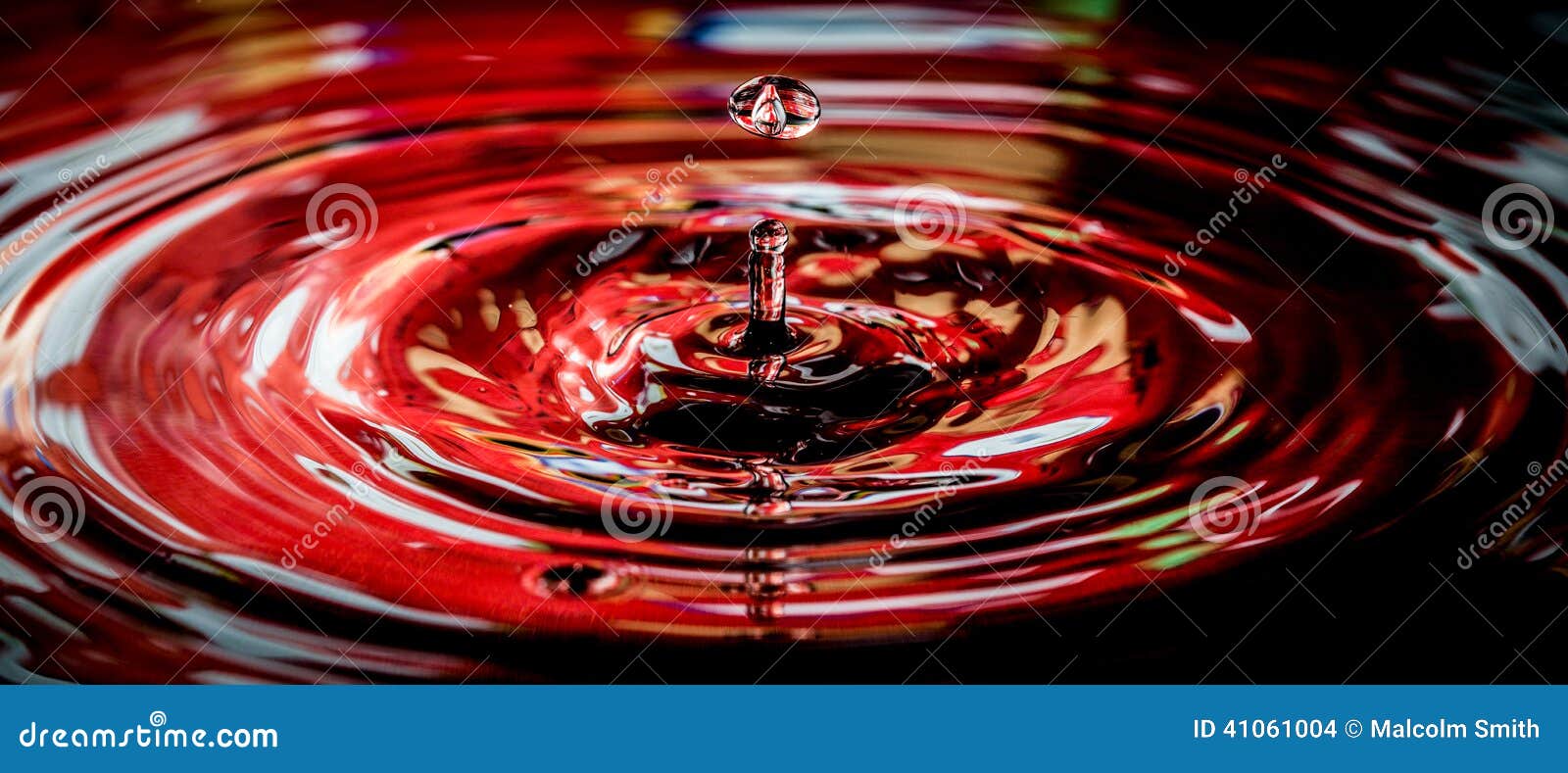 Splashing red water drops stock photo. Image of decorative - 41061004