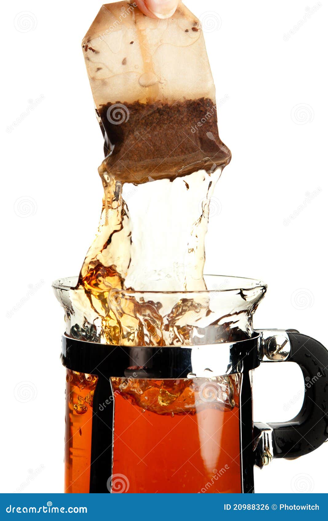 Splashing tea stock photo. Image of splashing, liquid - 20988326