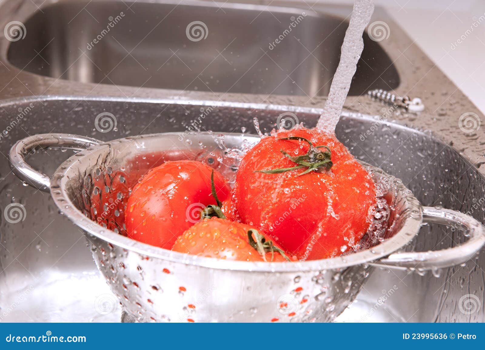 Splashing tomatoes stock photo. Image of bubble, drop - 23995636
