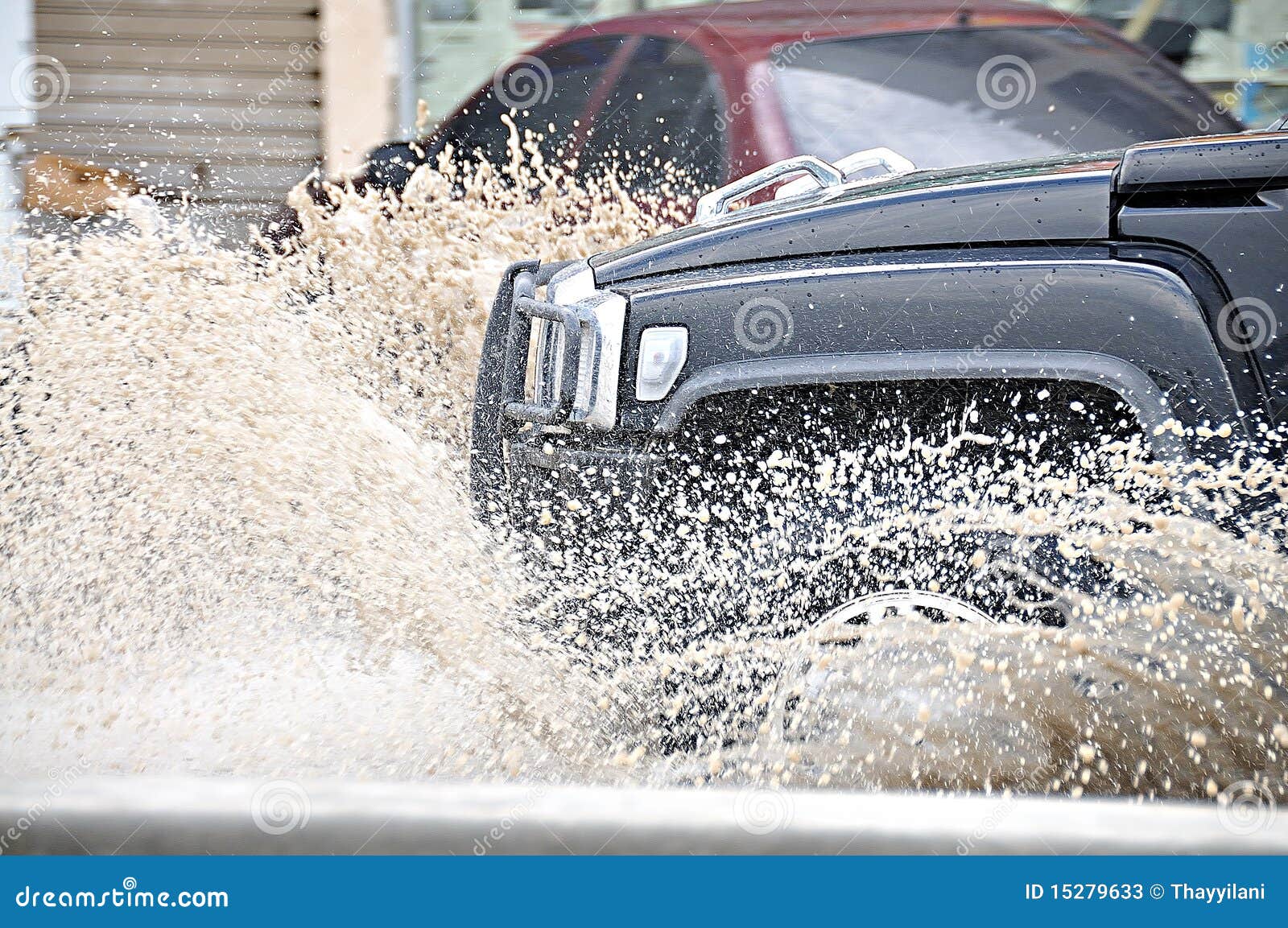 Splashing water stock image. Image of bubbles, auto, rain - 15279633