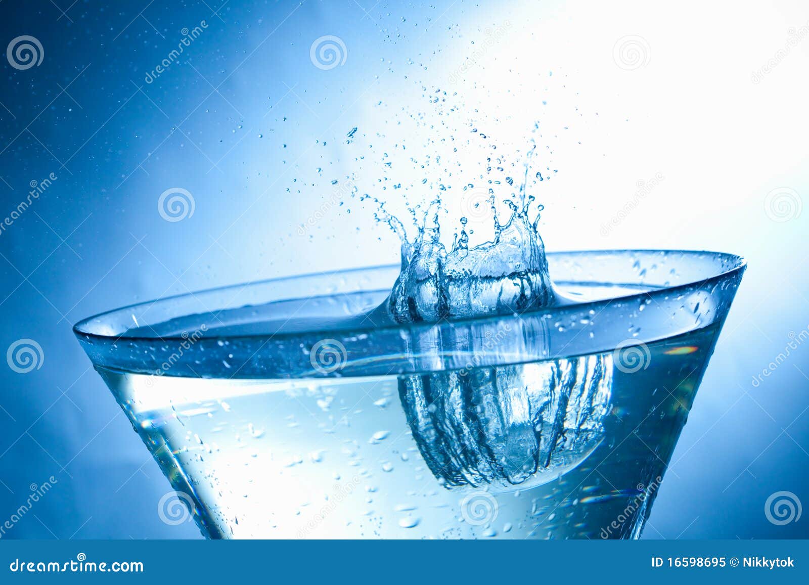 Splashing water stock image. Image of beverage, fresh - 16598695