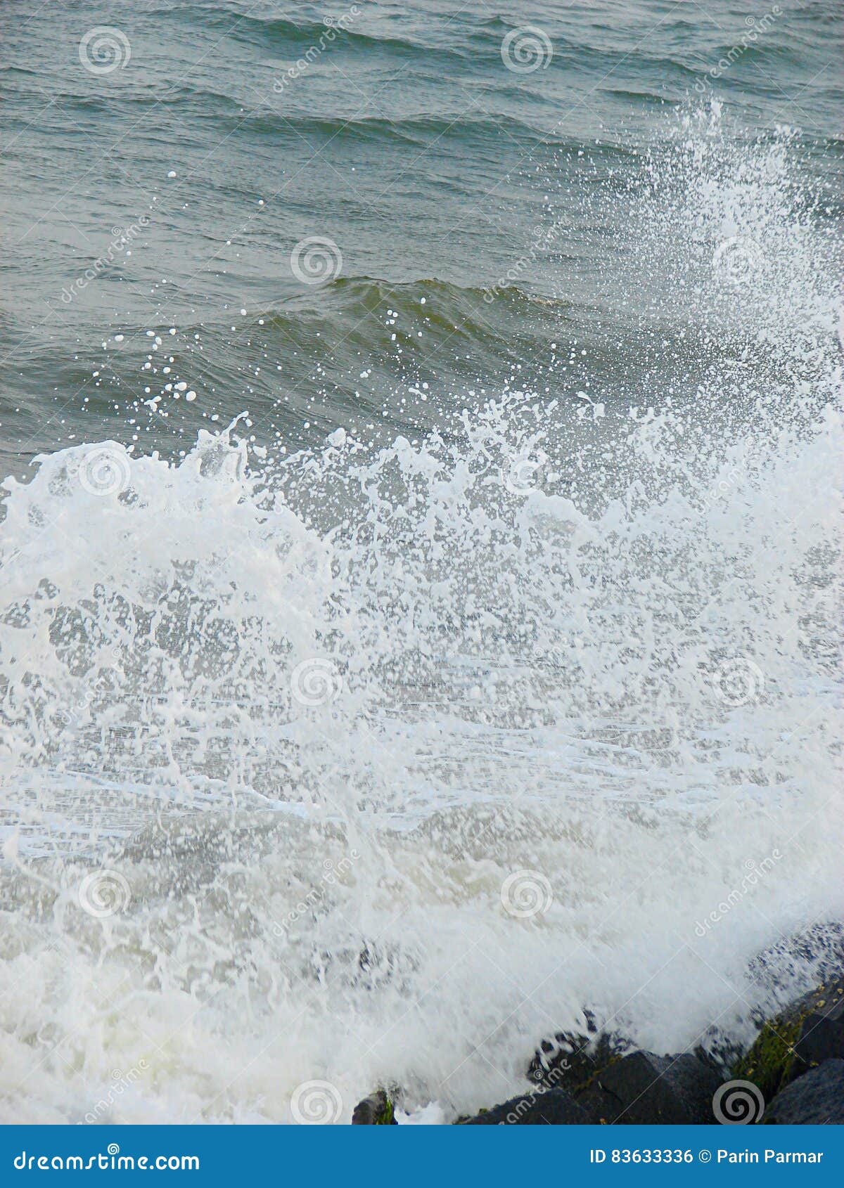 Splashing Water Droplets of Sea Waves Stock Photo - Image of spritz ...