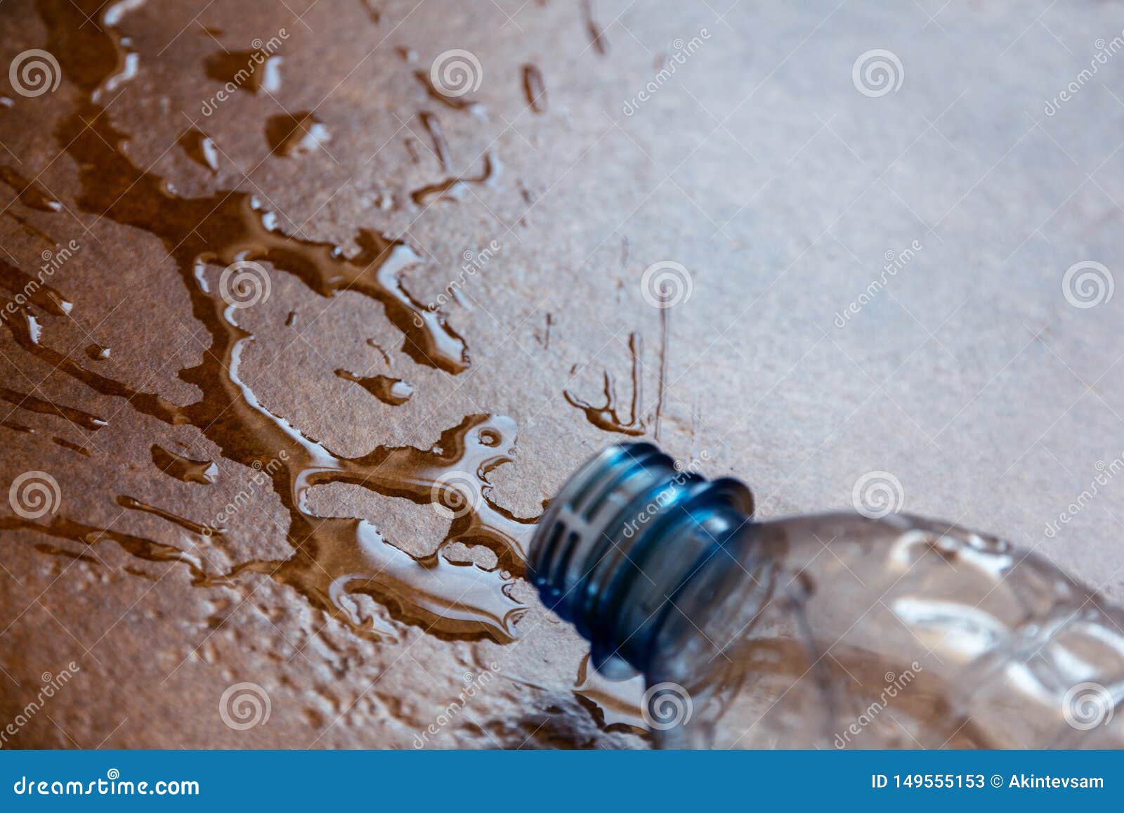 Splashing Water on the Floor Stock Image - Image of natural, hygienic ...