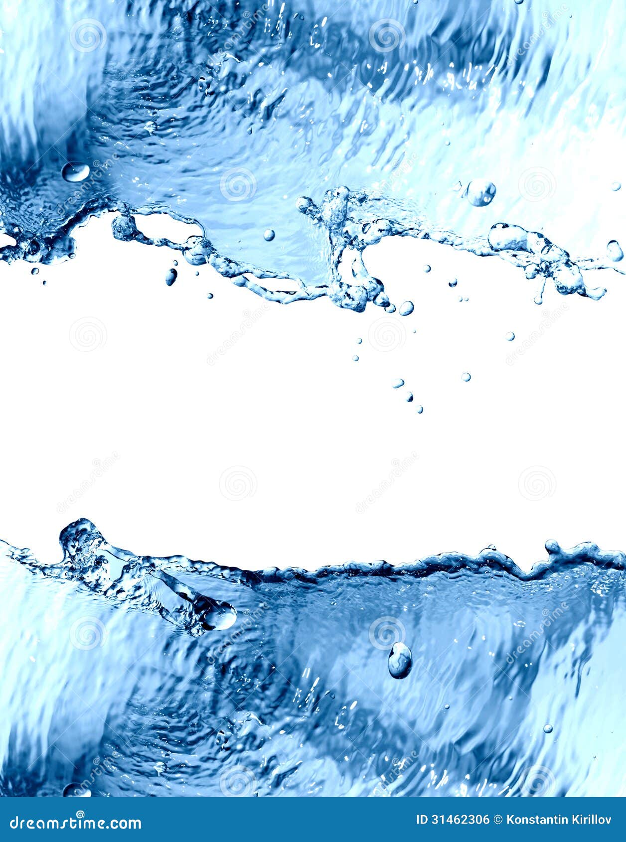 Splashing Water Frame stock photo. Image of ocean, healthy - 31462306