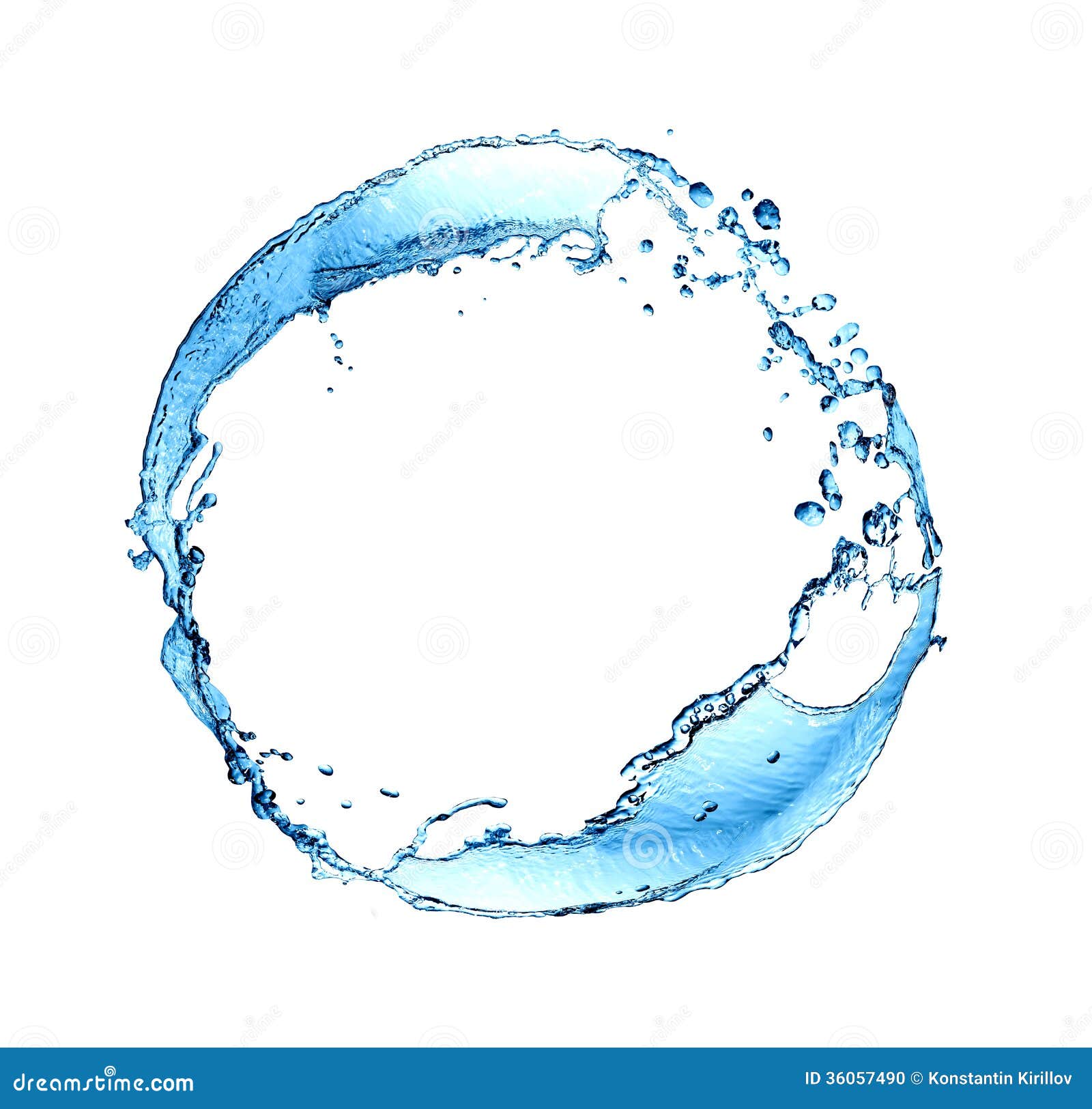 Splashing Water Ring stock photo. Image of drop, stream - 36057490