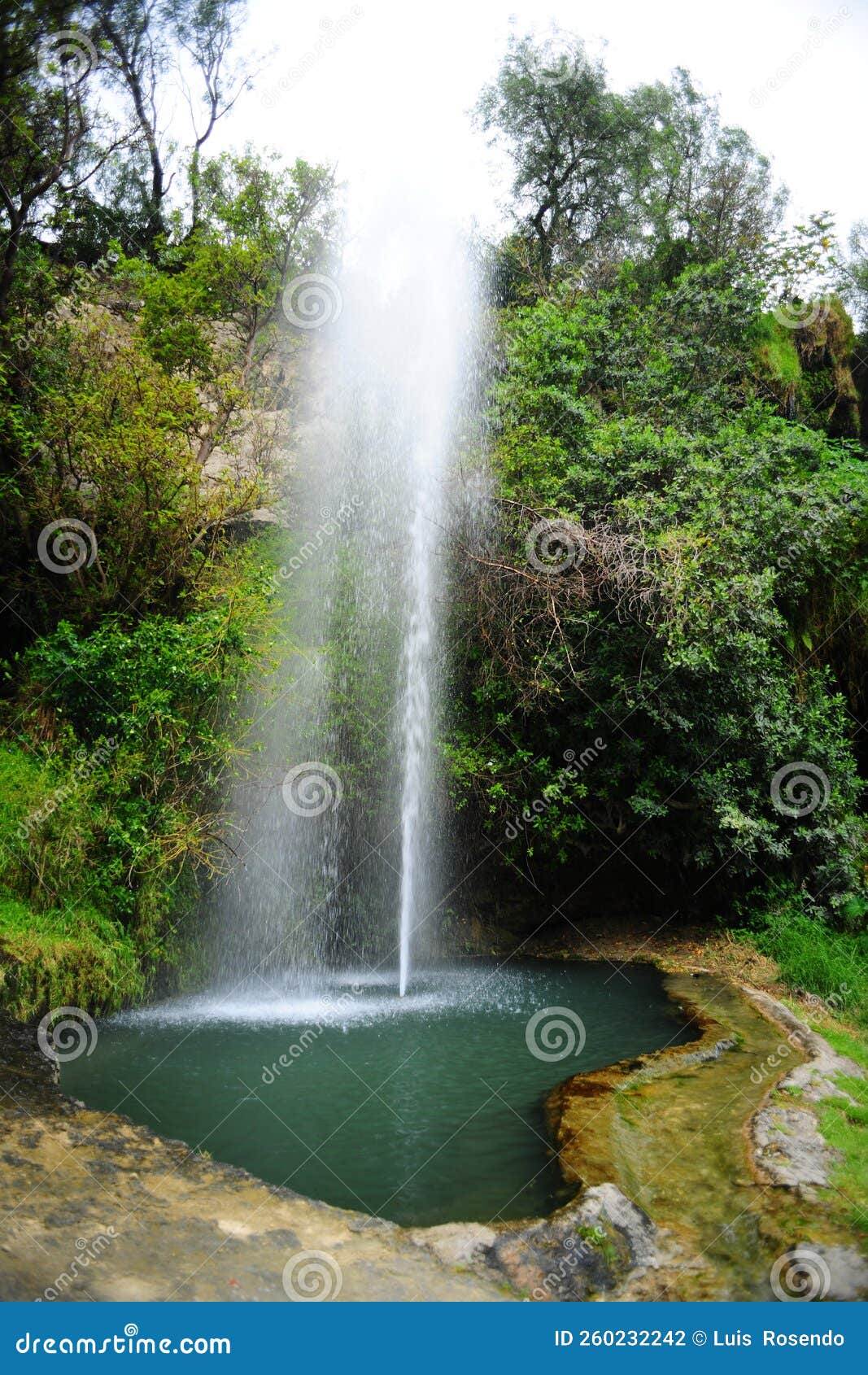 Splashing Water in a Summer Fountain Stock Photo - Image of river, pond ...