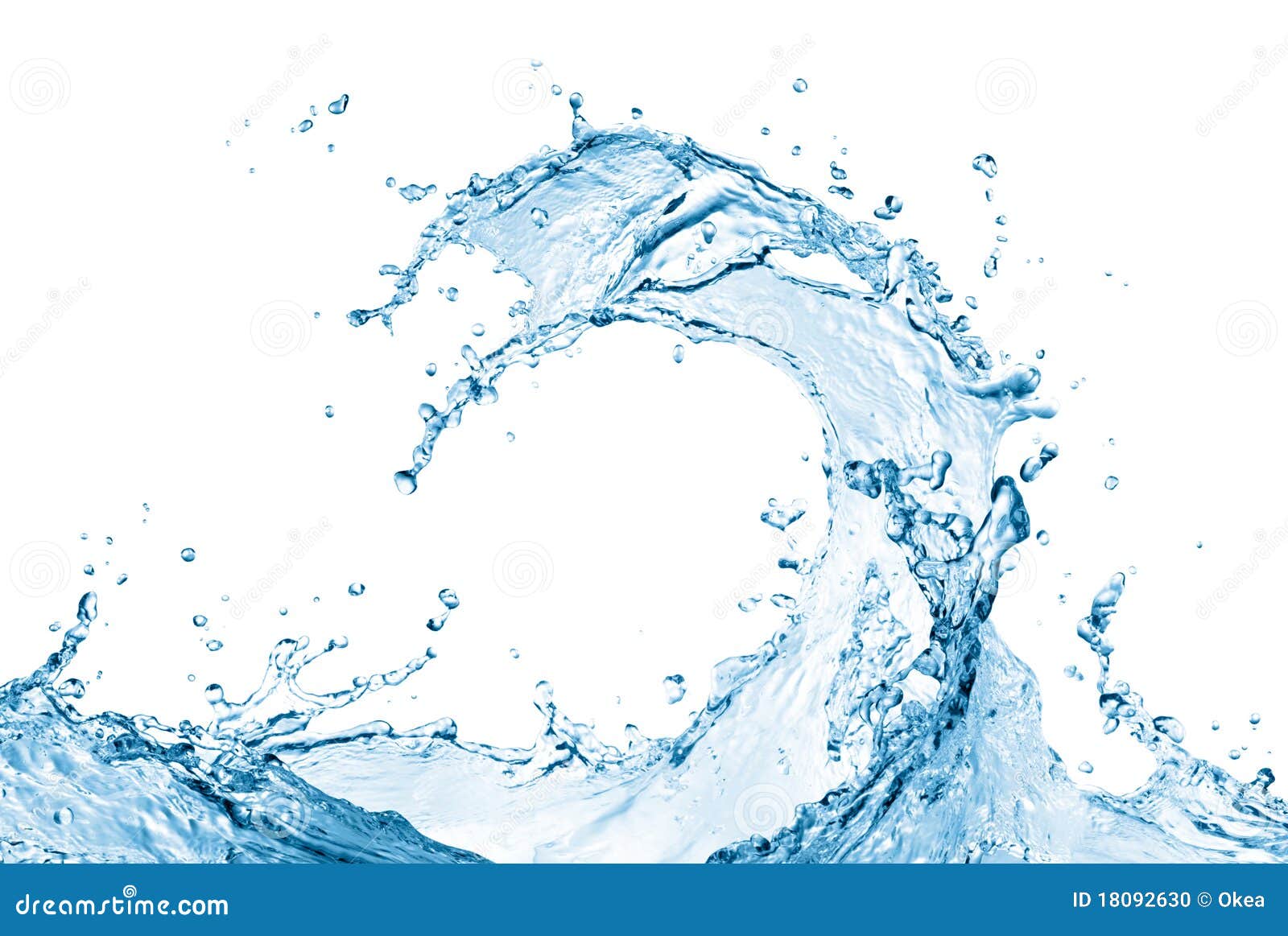 Splashing wave stock photo. Image of white, abstract - 18092630