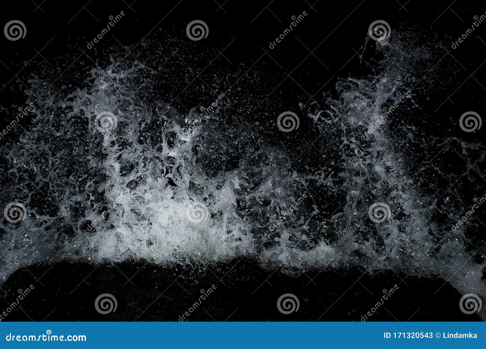 Splashing Wave on the Black Sea Stock Image - Image of seascape, pure ...