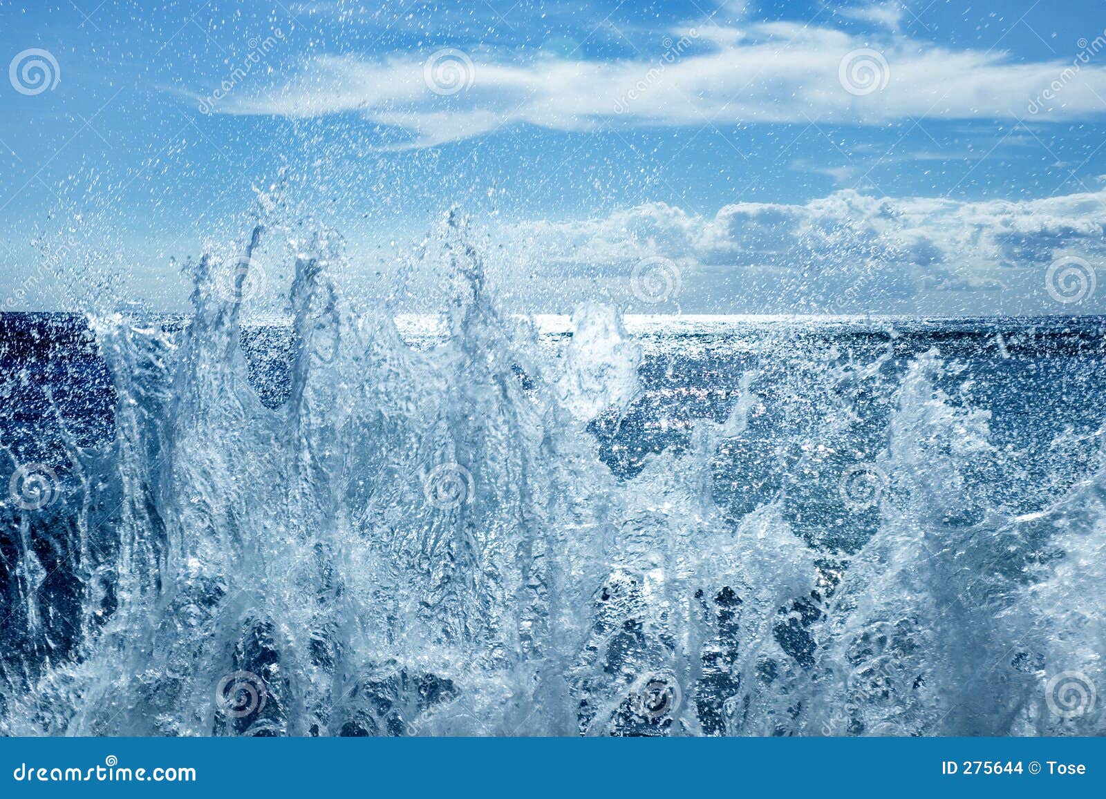 Splashing Waves stock photo. Image of tidal, patterns, power - 275644