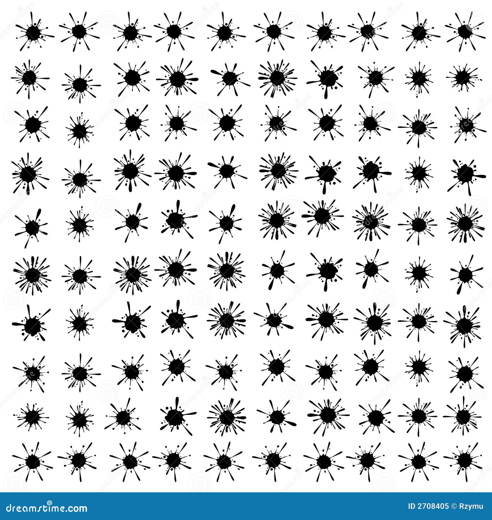 Splashs stock vector. Illustration of illustrator, background - 2708405