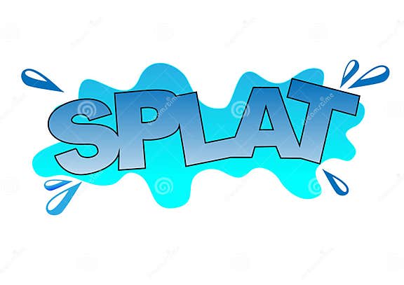 Splat stock image. Image of splat, style, book, comic - 51455727