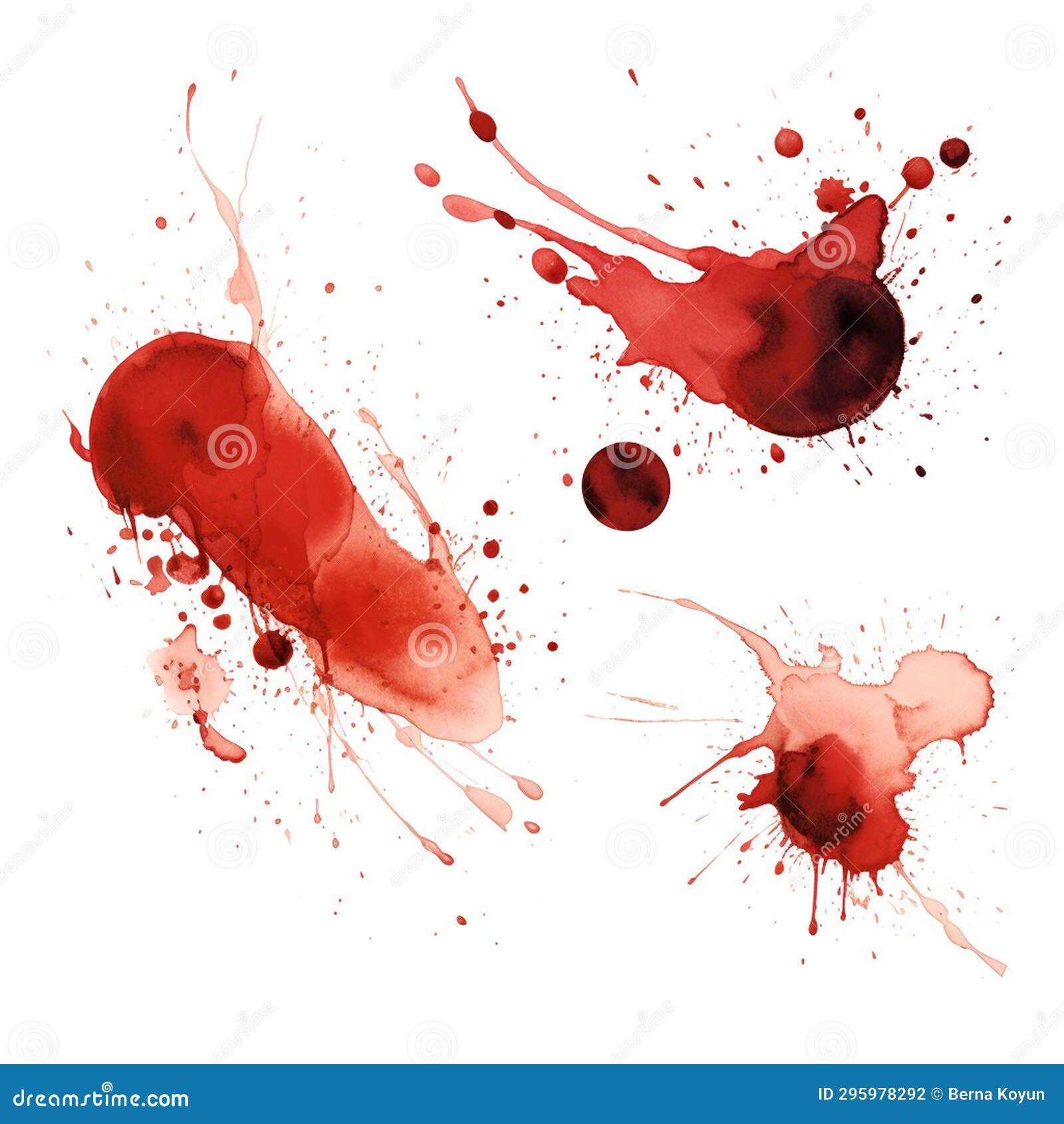 Splatted ink stock illustration. Illustration of iblot2 - 295978292
