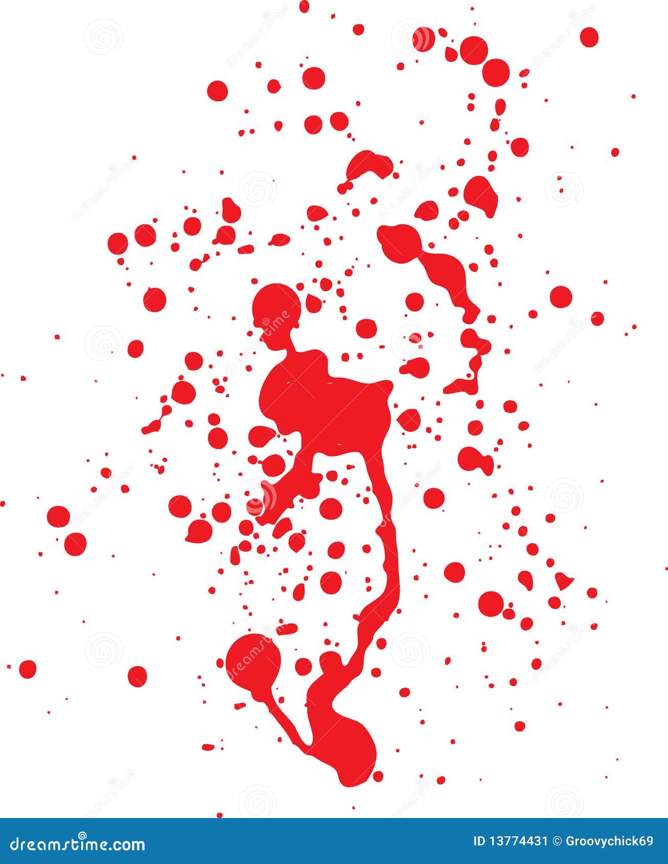 Splatter stock vector. Illustration of drips, liquid - 13774431