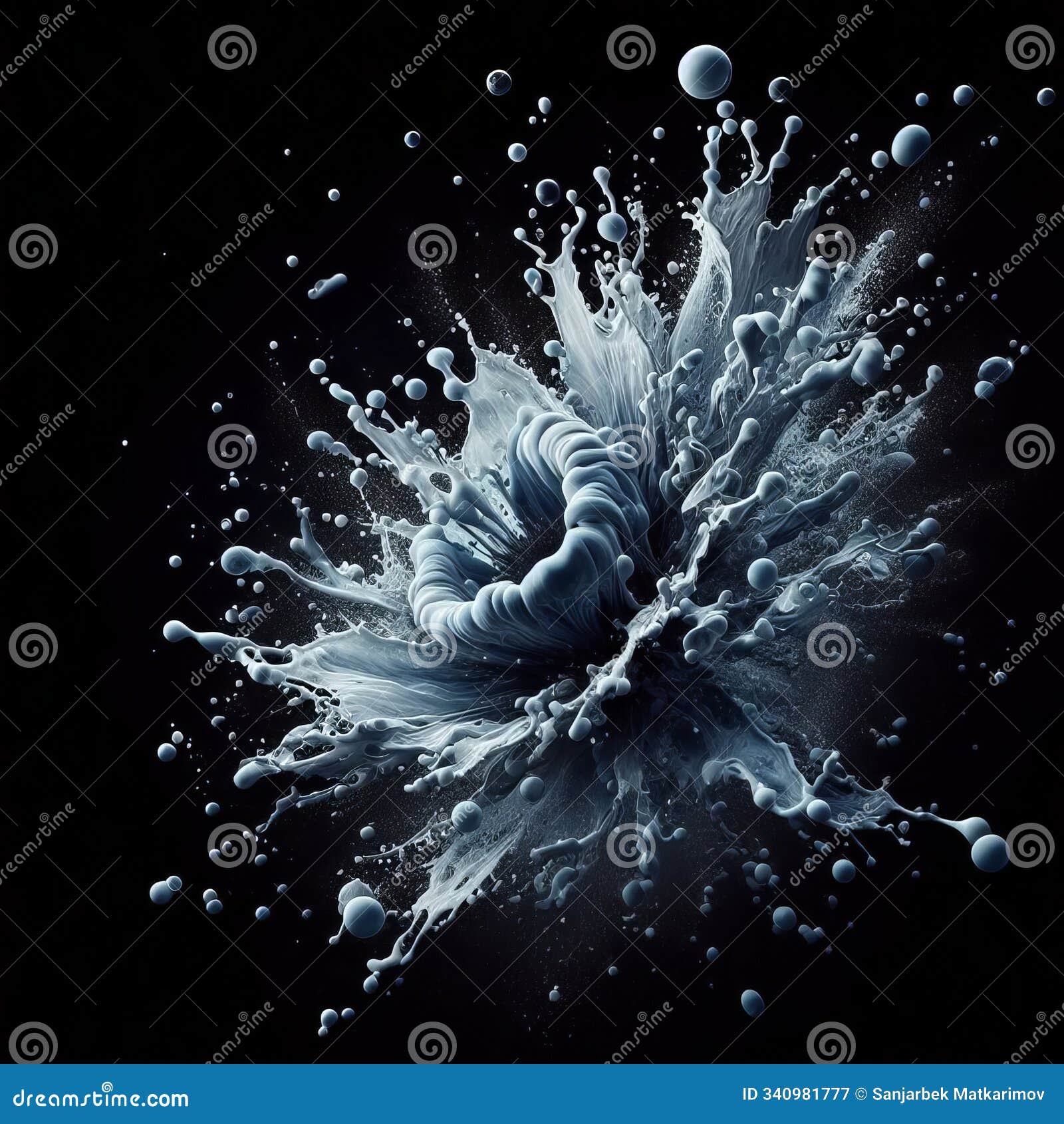 Splatter Drip Effects Incorporating Splatter and Drip Techniques Stock ...