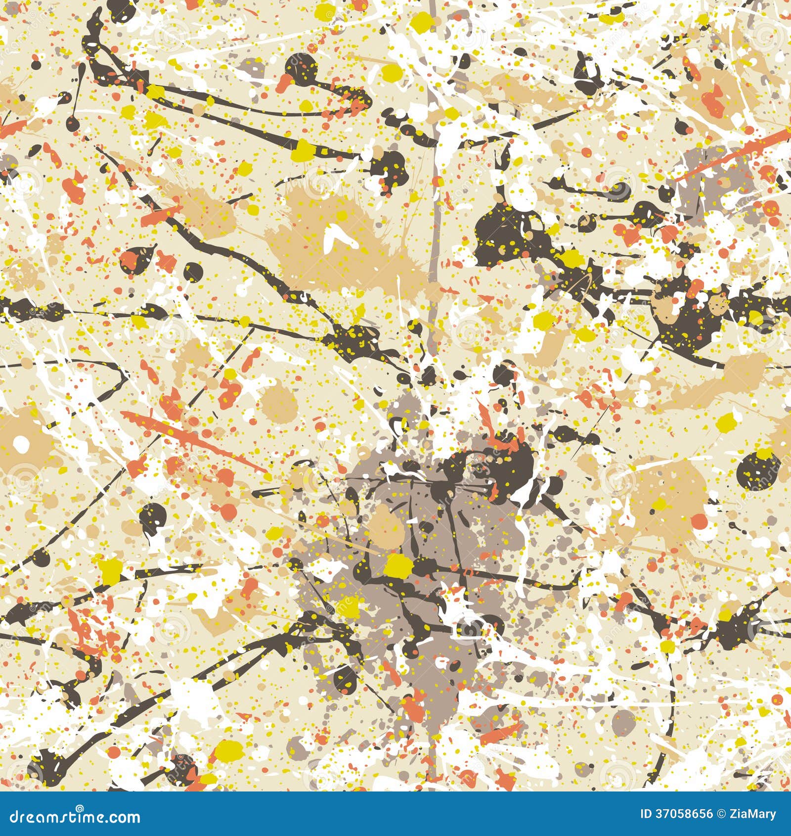 Splatter paint wallpaper stock vector. Illustration of cloth - 37058656