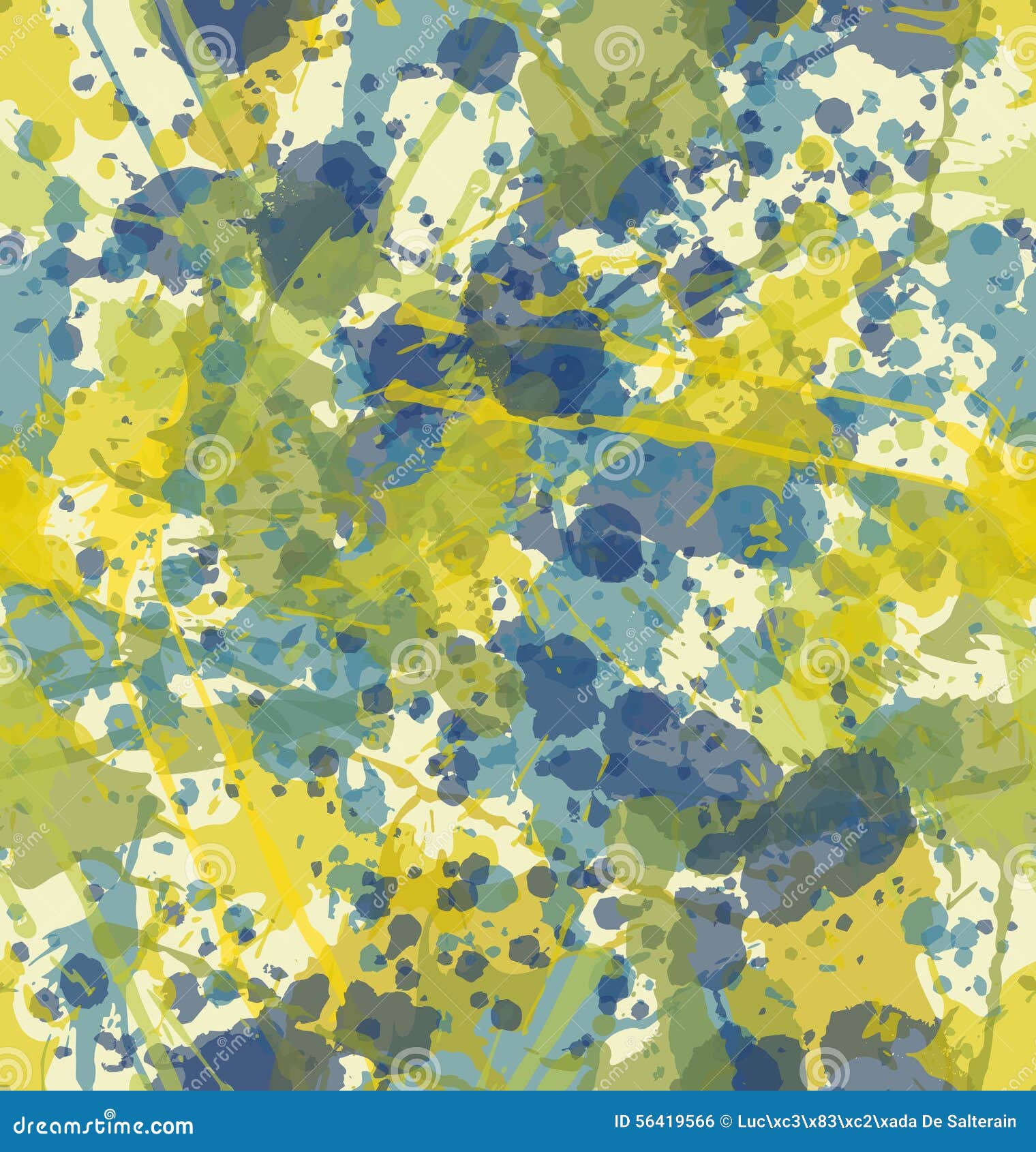 Splatter Seamless Pattern stock vector. Illustration of element - 56419566