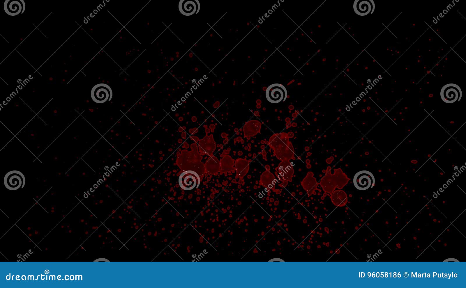 Splattered Blood Element stock footage. Video of blood - 96058186