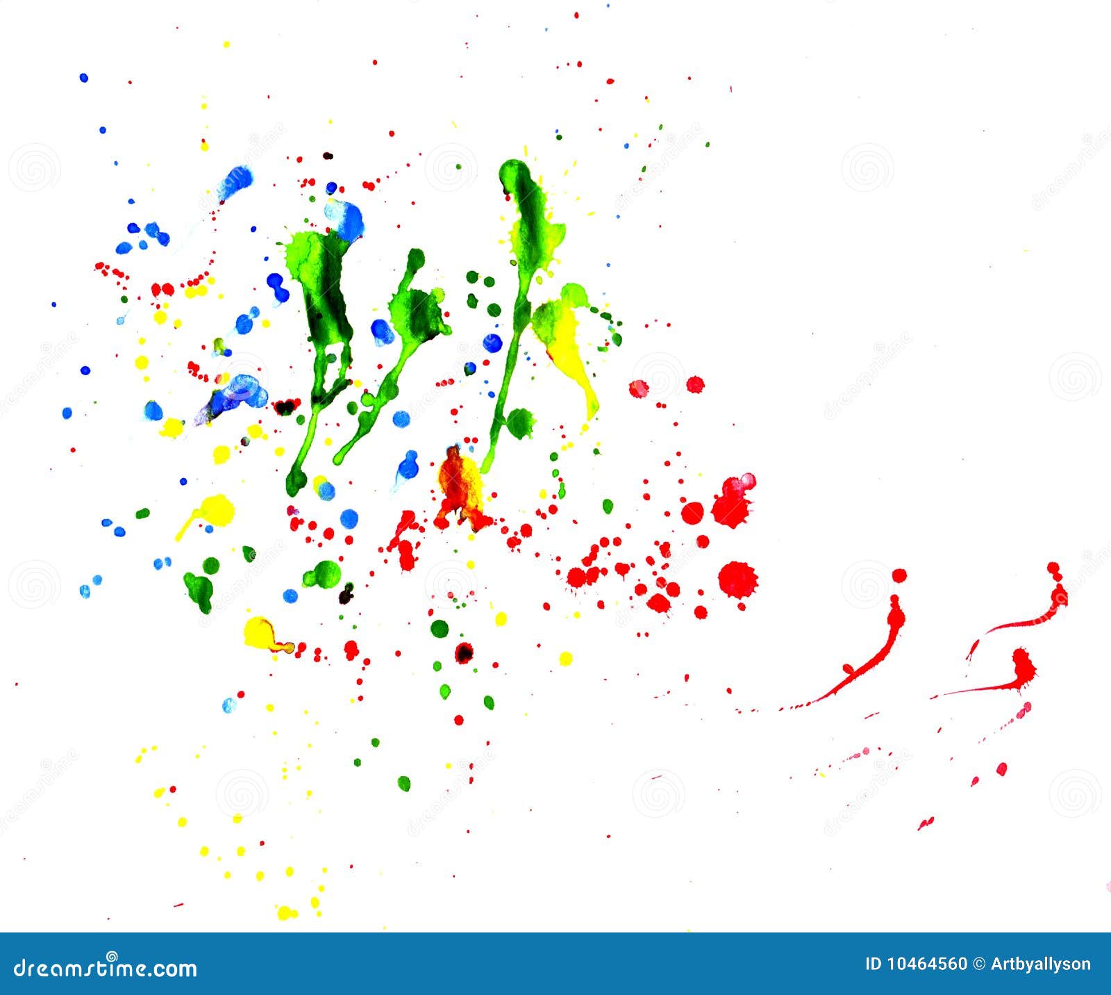 Splattered paint stock photo. Image of droplets, splat - 10464560