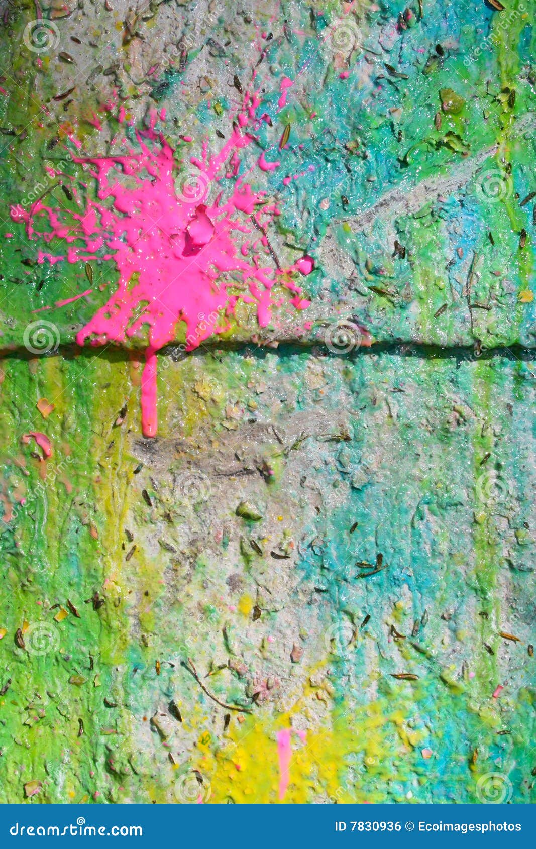 Splattered paint stock photo. Image of splash, splatter - 7830936