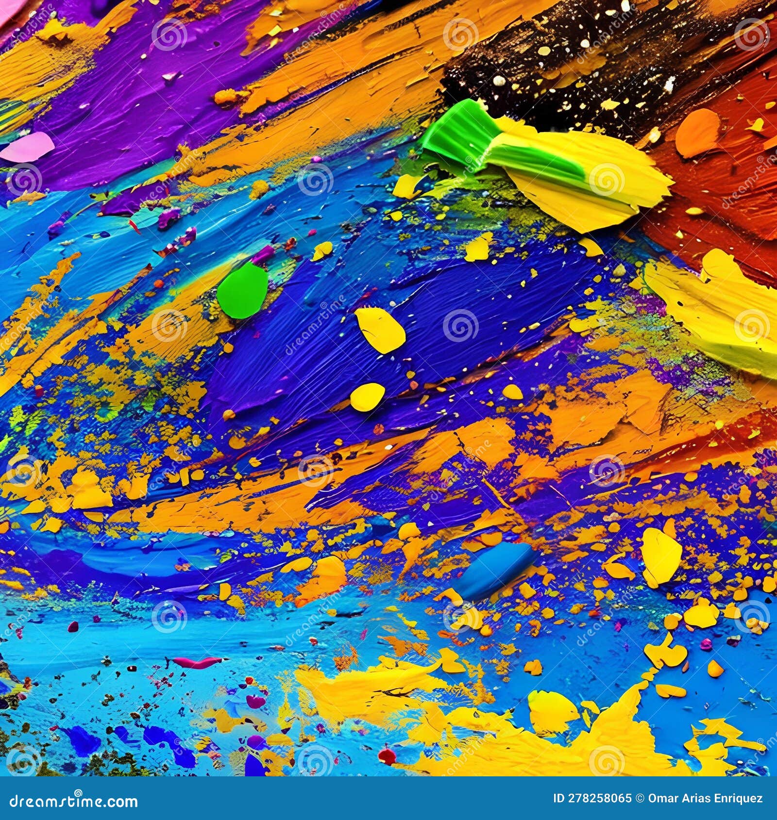 357 Splattered Paint: an Artistic and Expressive Background Featuring ...