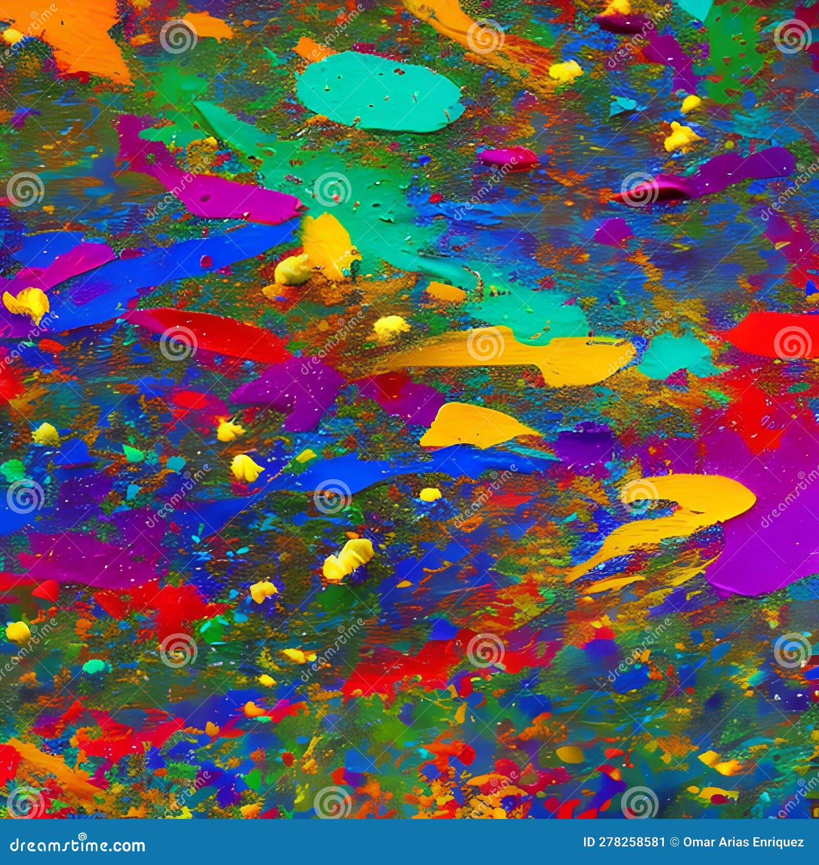 357 Splattered Paint: An Artistic And Expressive Background Featuring ...