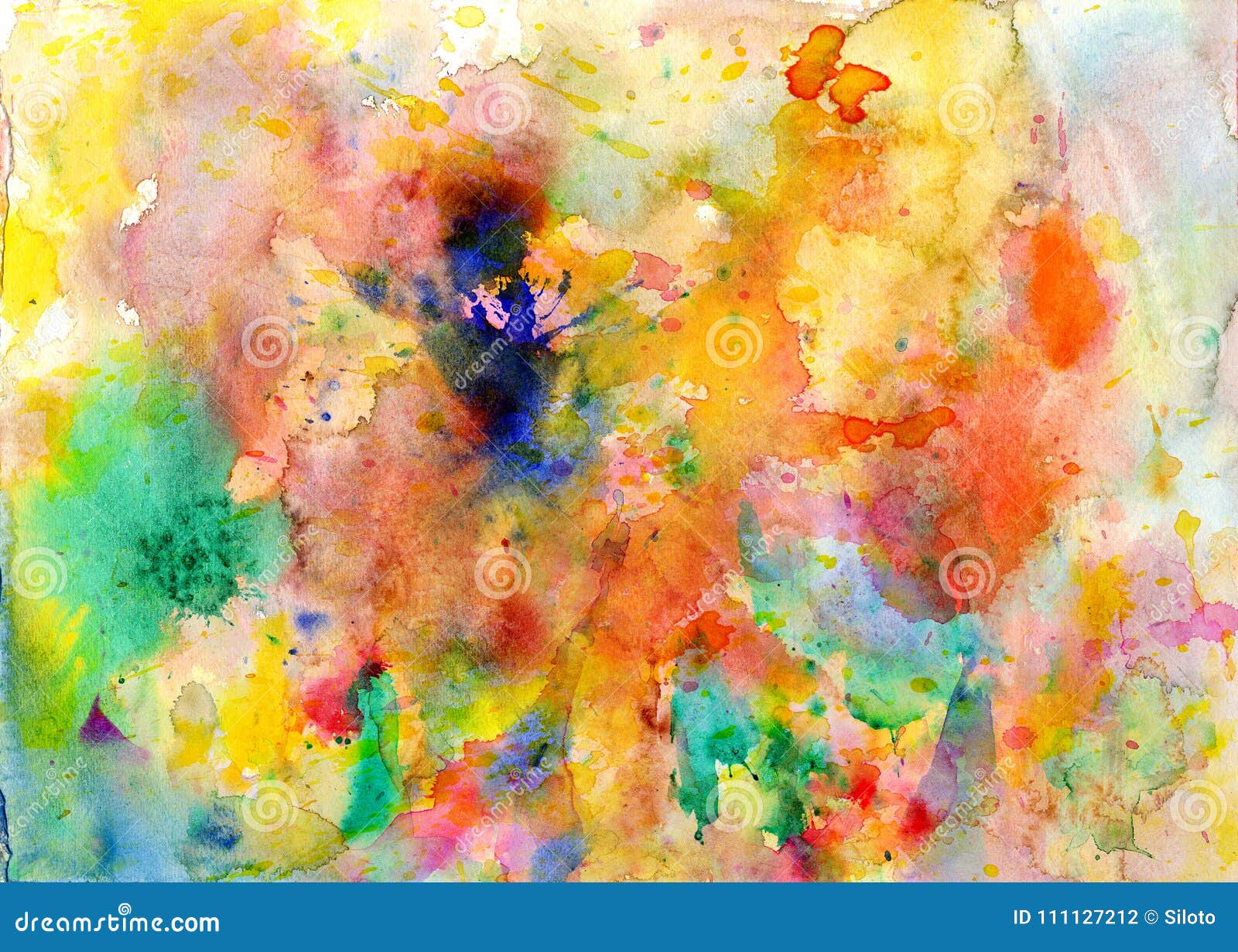 Splatters, Splinter, Blotches, Blots And Blobs Of Paint Stock Photo ...