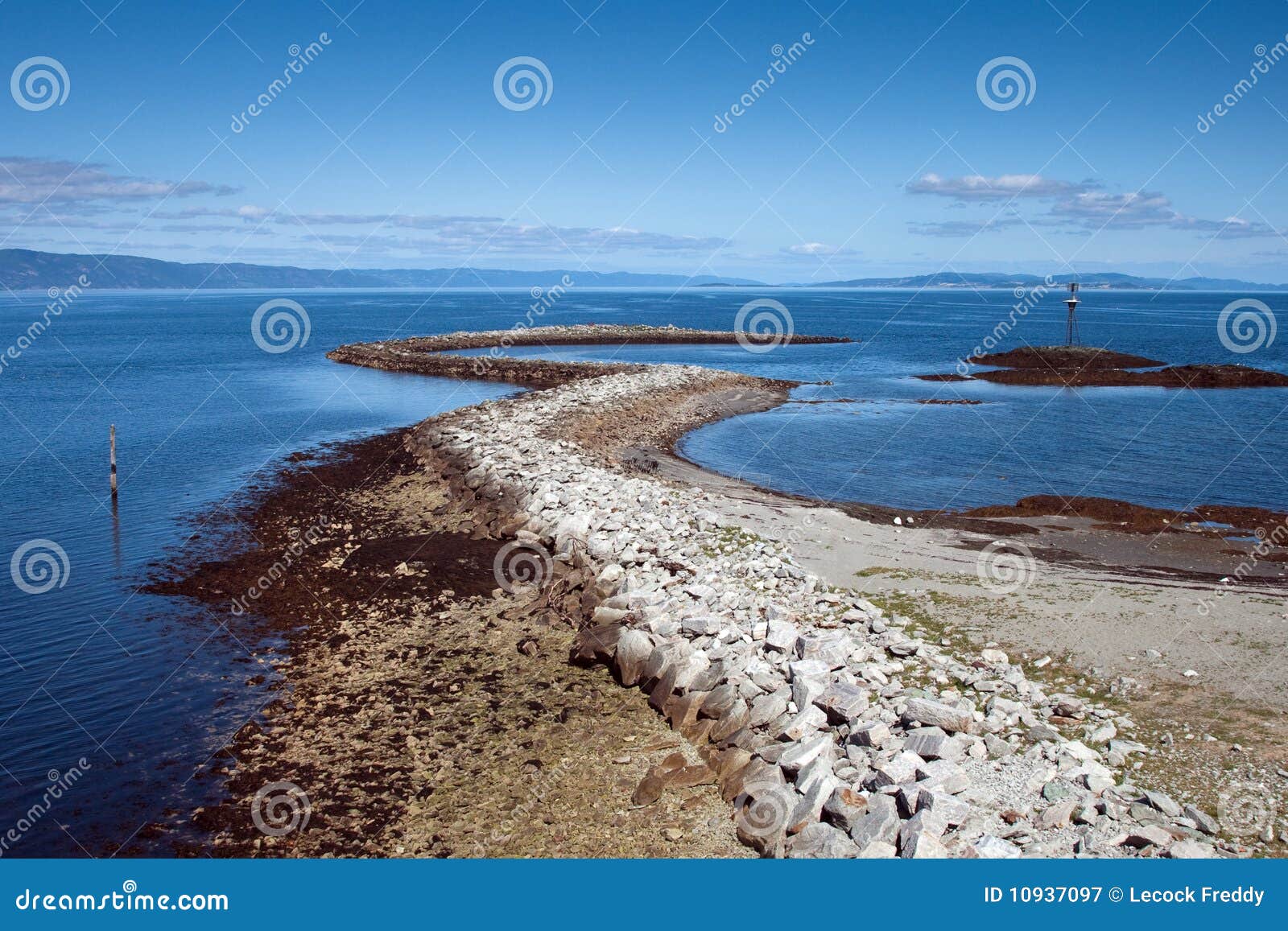 Spleet stock afbeelding. Image of haven, zomer, duin - 10937097