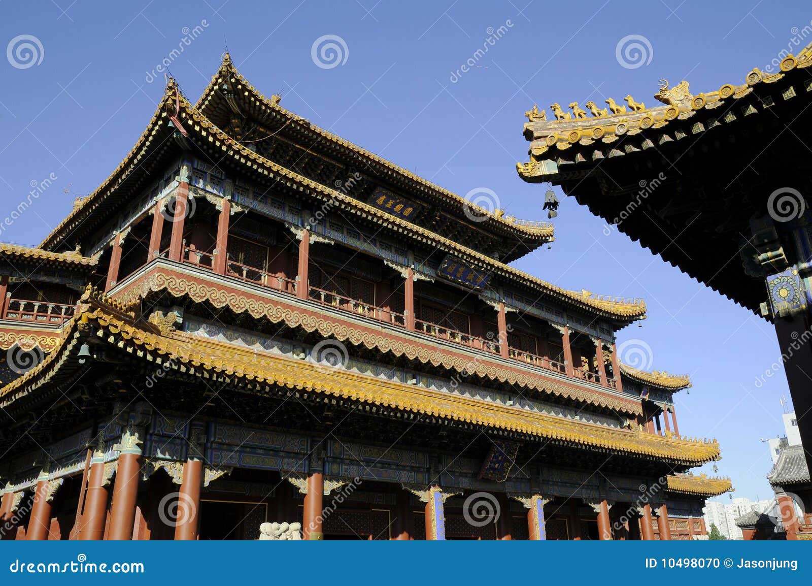 Splendid Building of Chinese Palace Stock Photo - Image of china ...