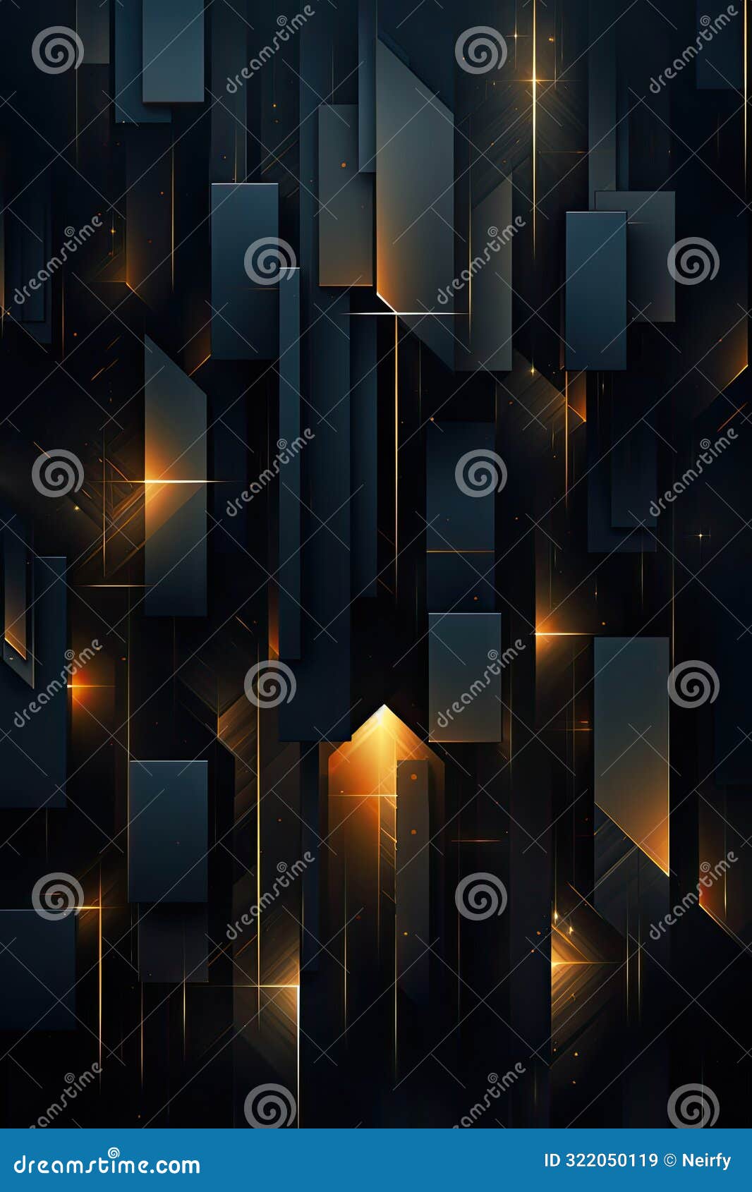 The Splendor of Luxury Black Gold Abstract Background. Stock ...