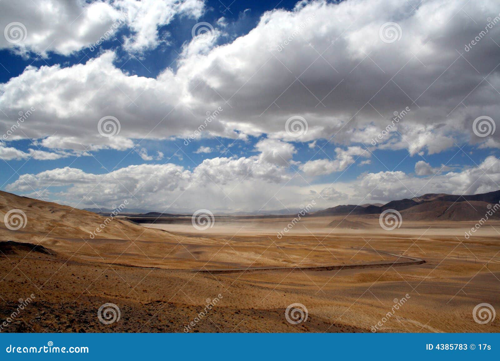 Splendorous Spectacular Ali Road in Tibet Stock Image - Image of ...