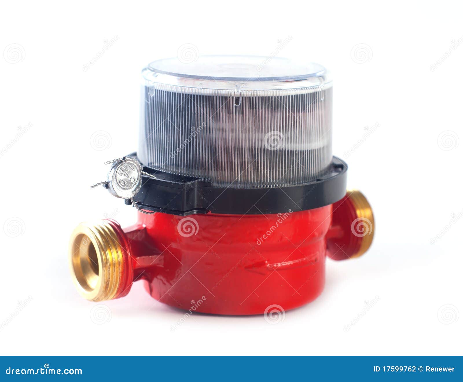 Water Counter Installed In Residential Buildings Royalty-Free Stock ...