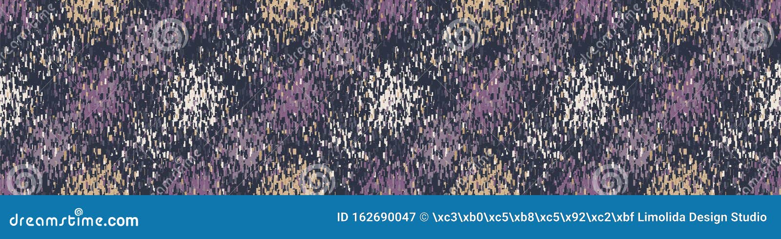 Spliced Stripes Geometric Variegated Border Background. Seamless Edging ...